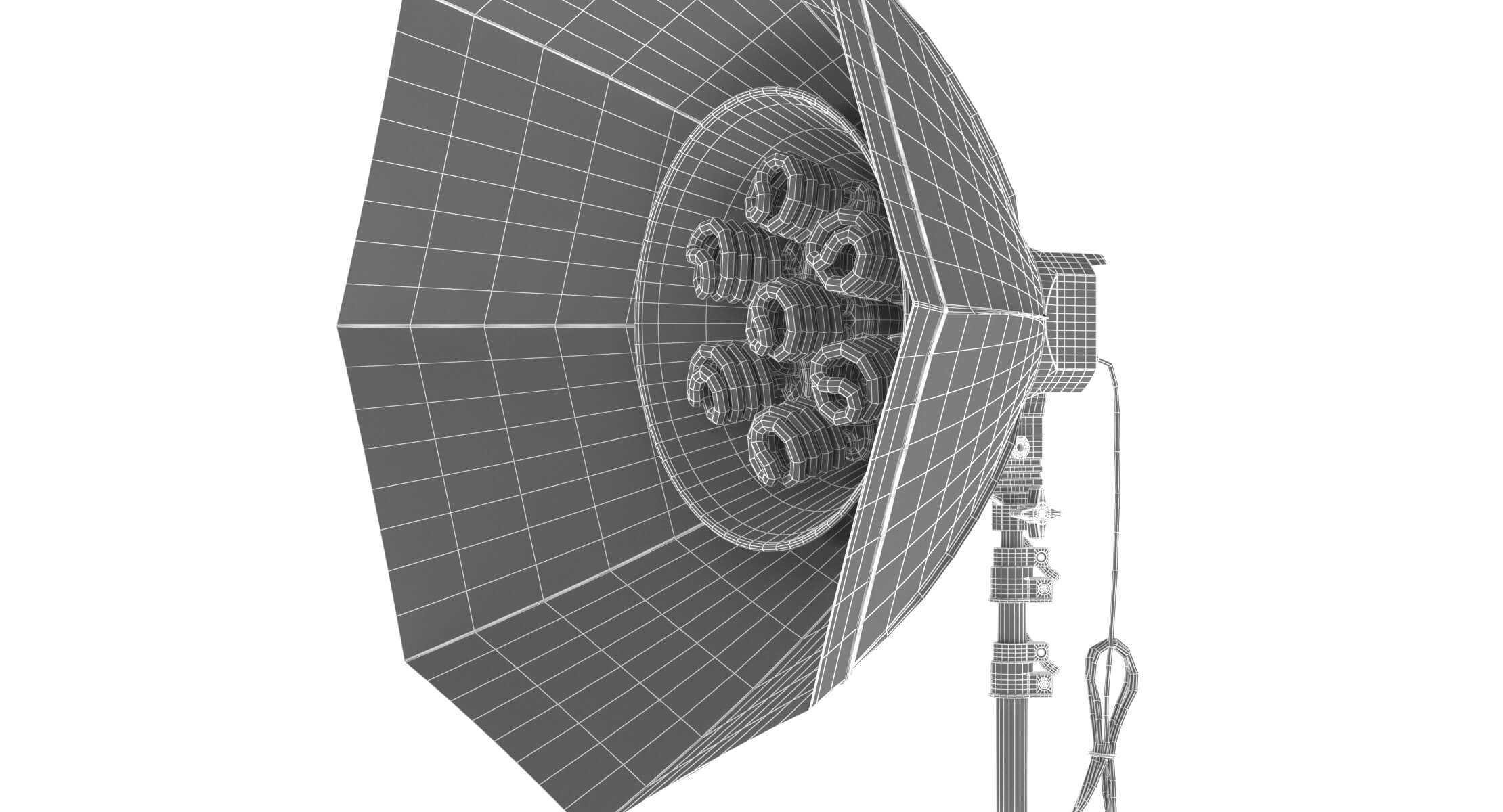 Softbox Raya Octa Fluorescent - 3D Model by frezzy