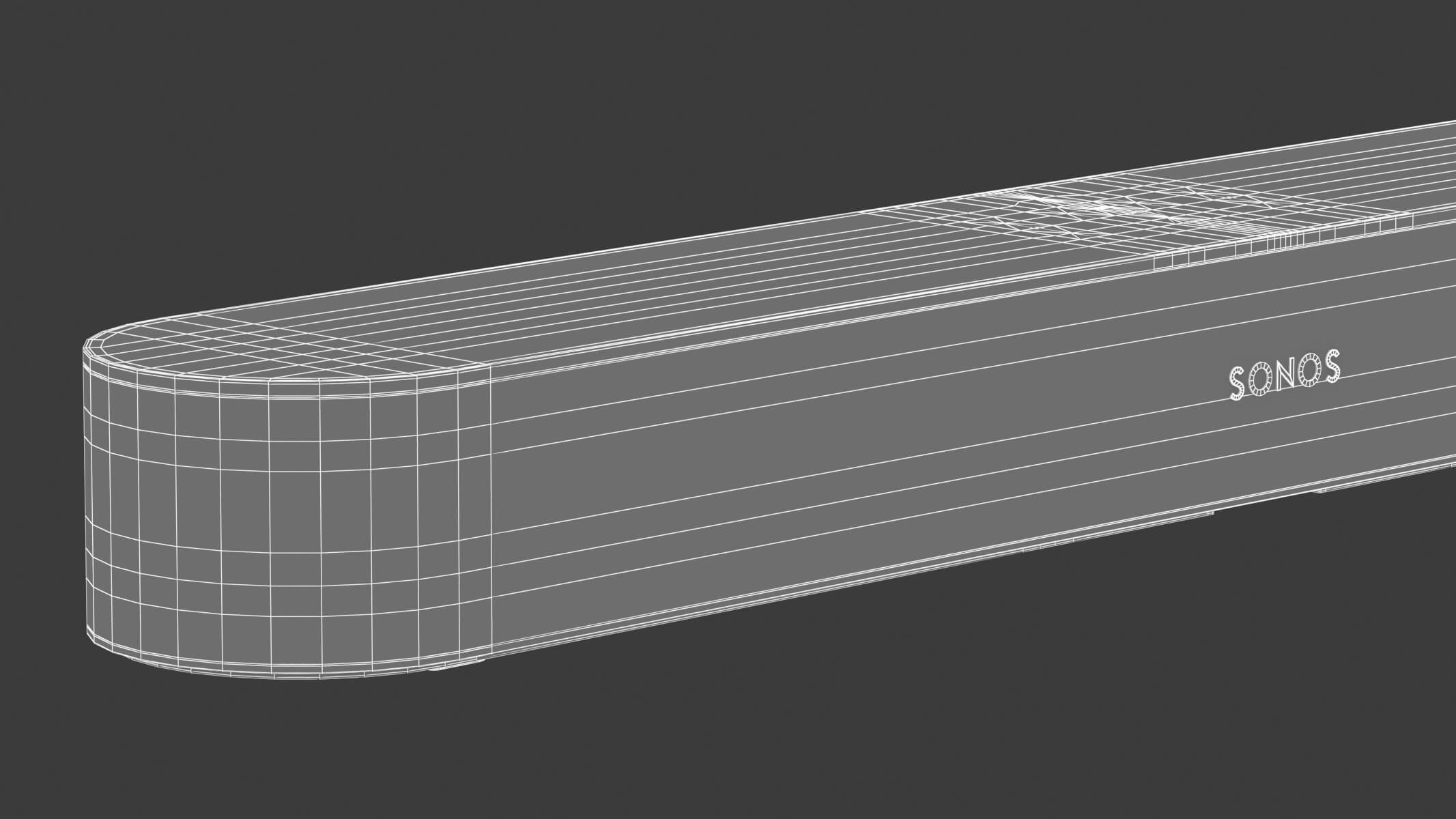 Sonos Beam Gen 2 Black - 3D Model by frezzy