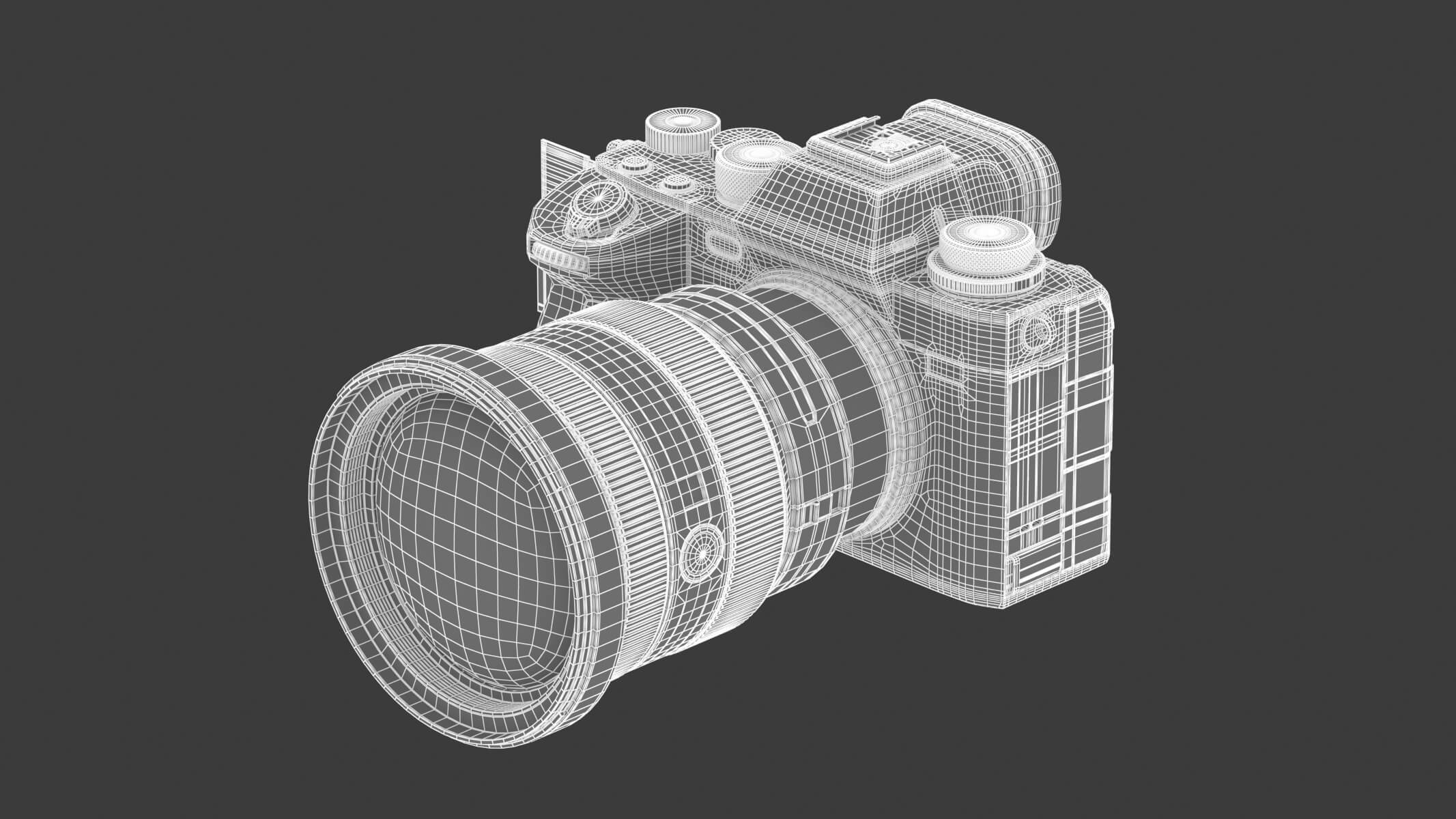 Sony Alpha A1 Wih Lens - 3D Model by frezzy