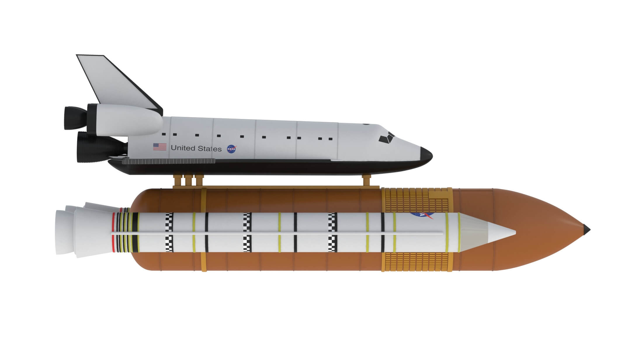 Space Shuttle - 3D Model by frezzy