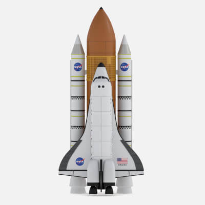Space Shuttle - 3D Model by frezzy
