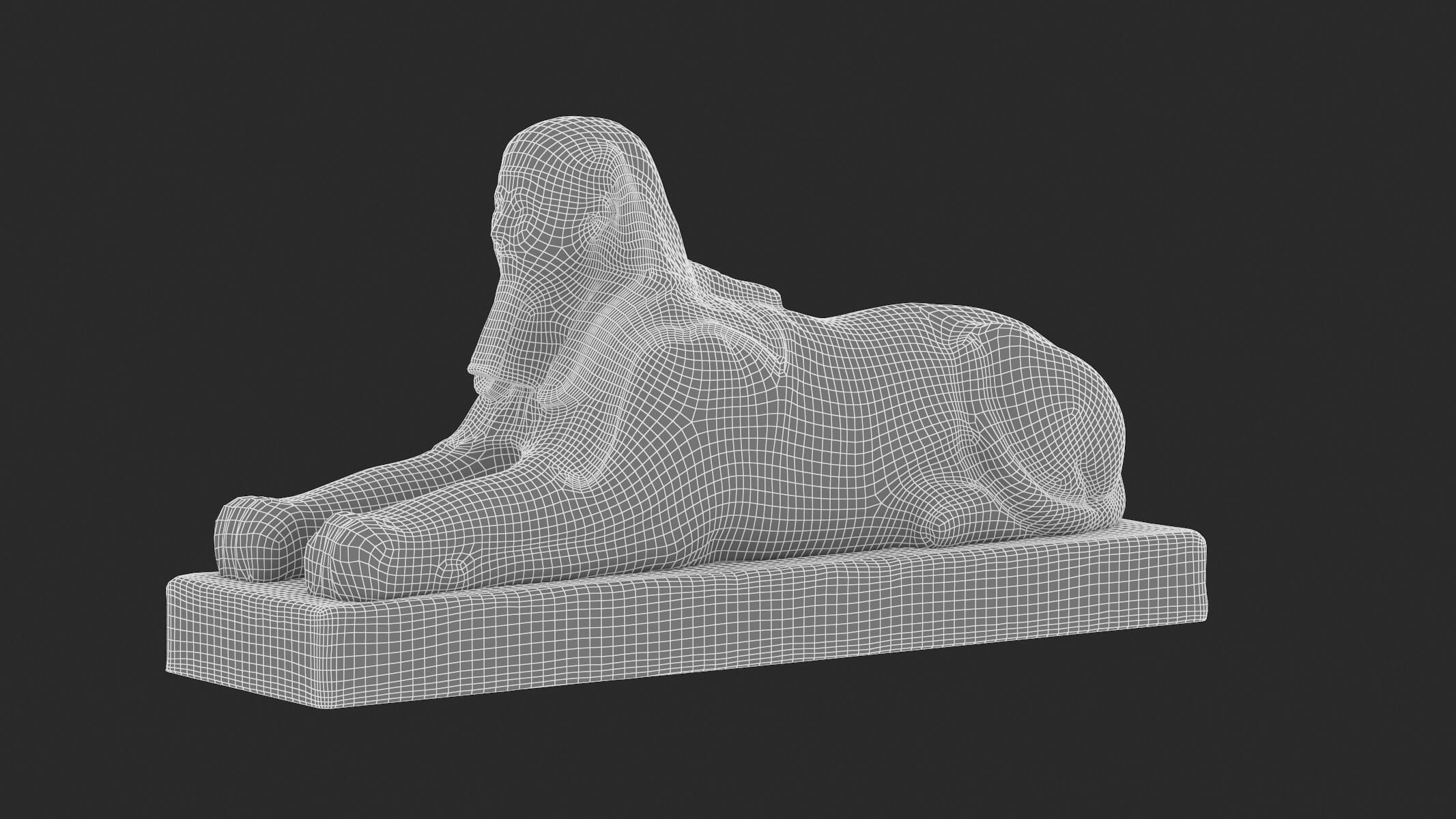 Sphinx of Hatshepsut - 3D Model by frezzy