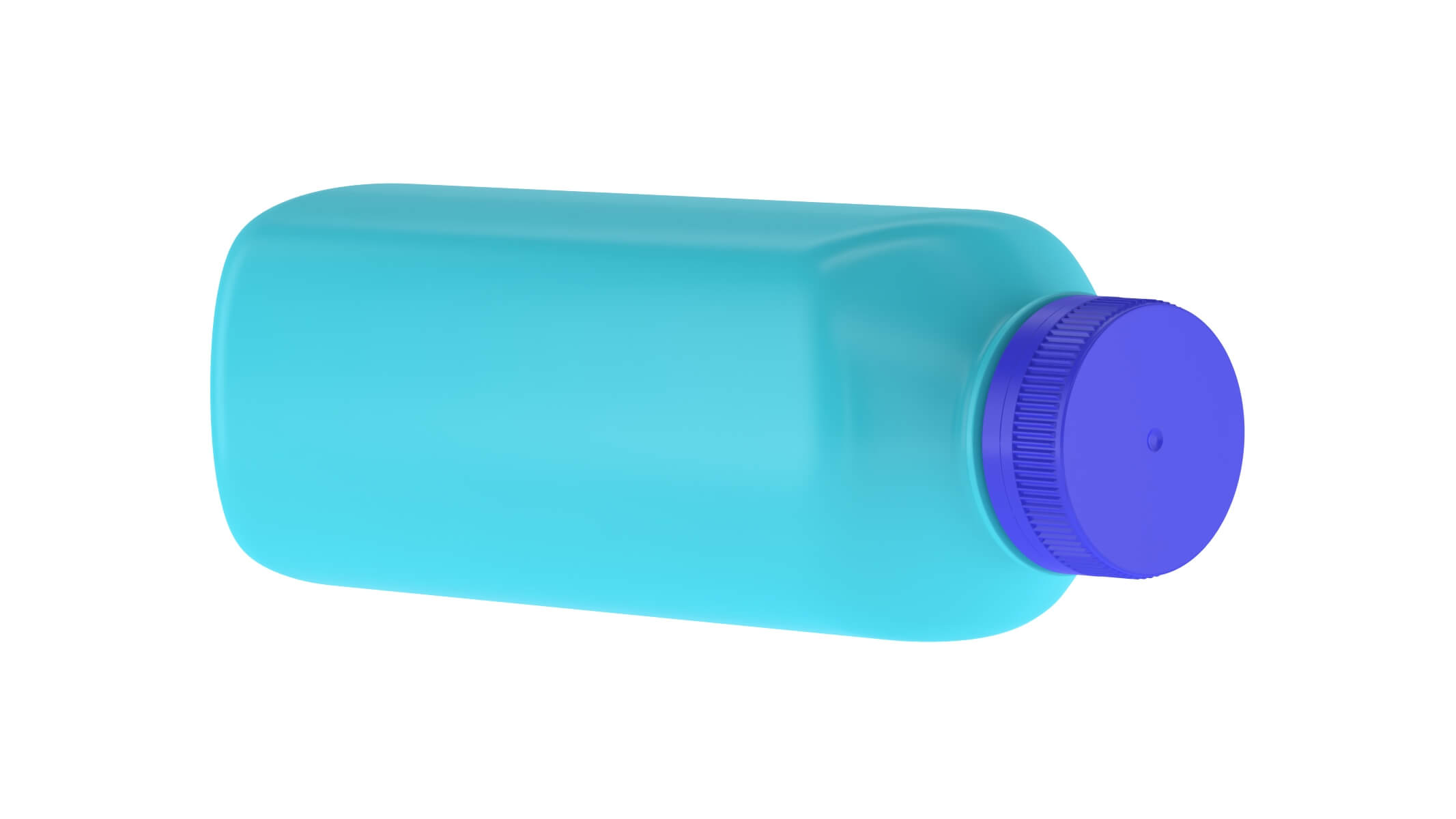 Square Bottle 010 - 3D Model by frezzy