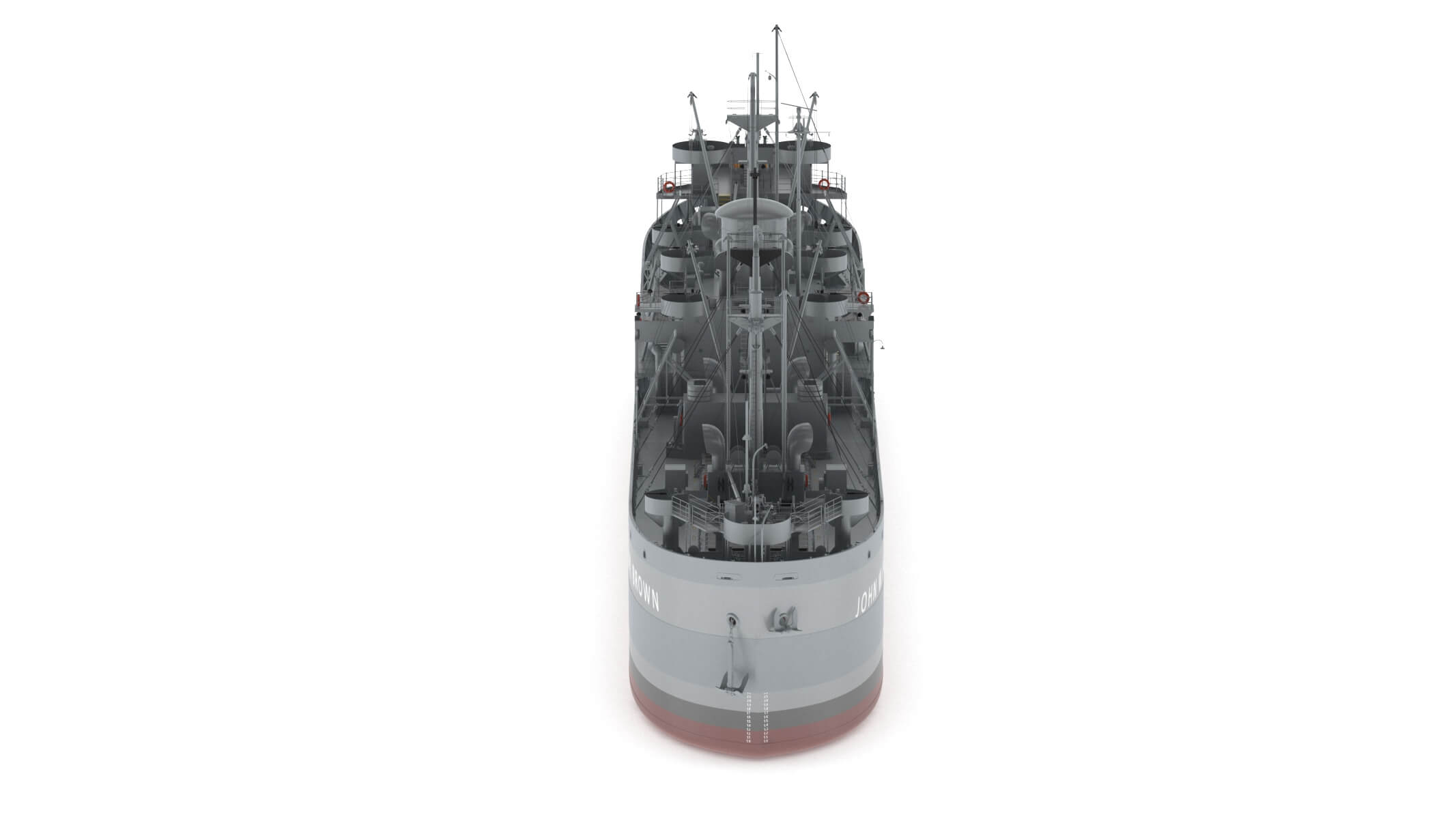 SS John W. Brown - 3D Model by frezzy