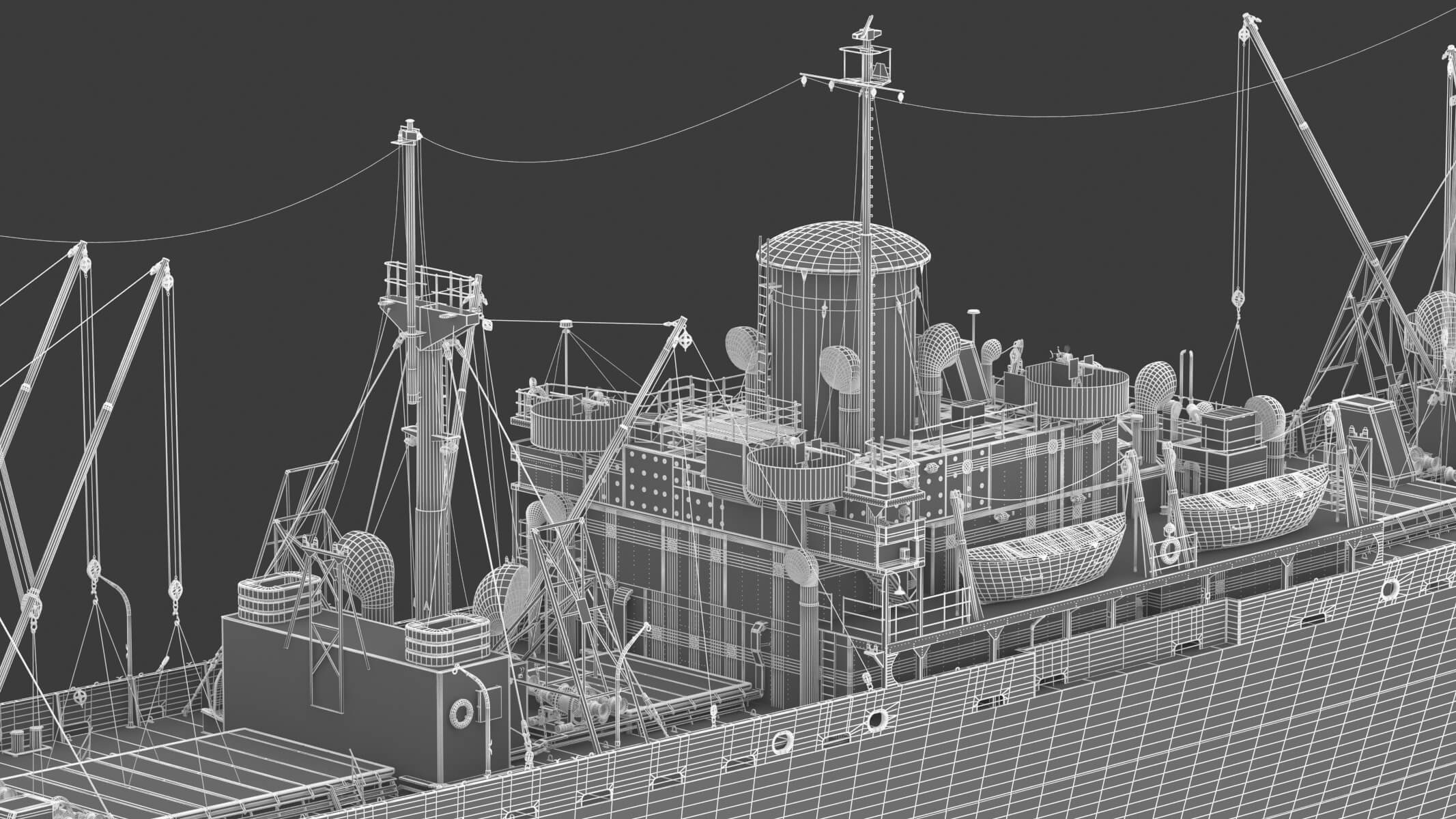 SS John W. Brown - 3D Model by frezzy