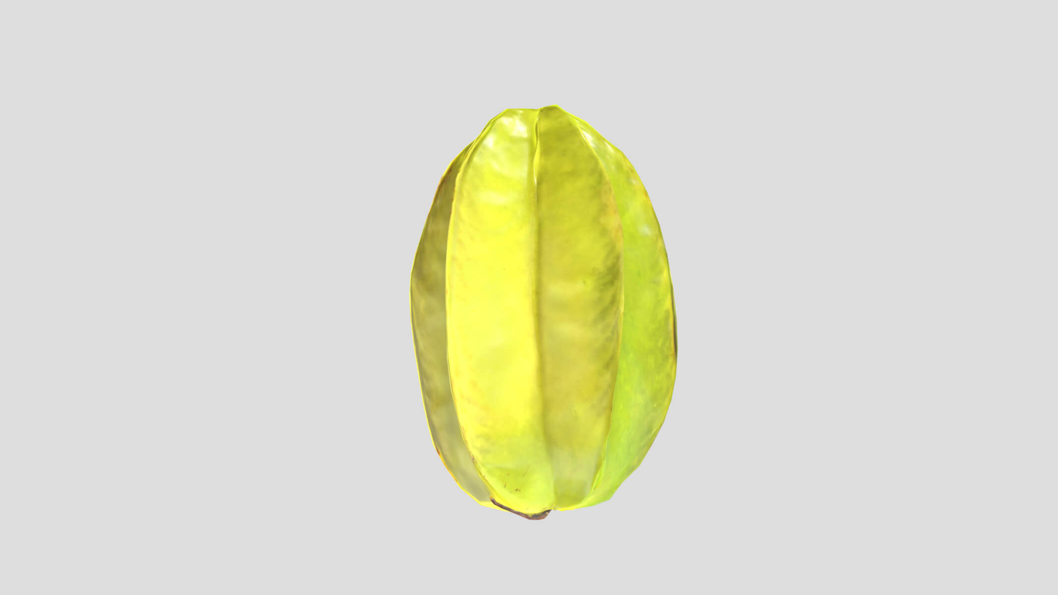 Star Fruit Low Poly - 3D Model by frezzy