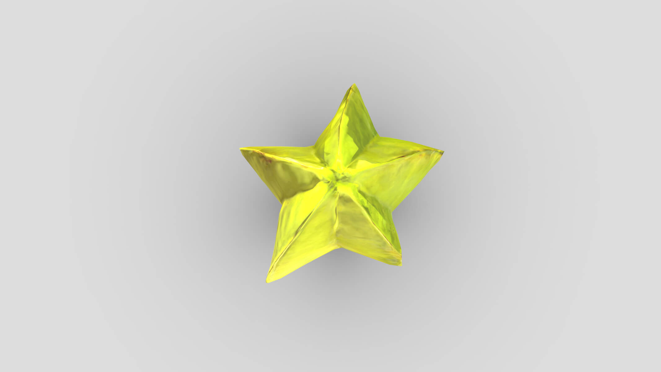 Star Fruit Low Poly - 3D Model by frezzy