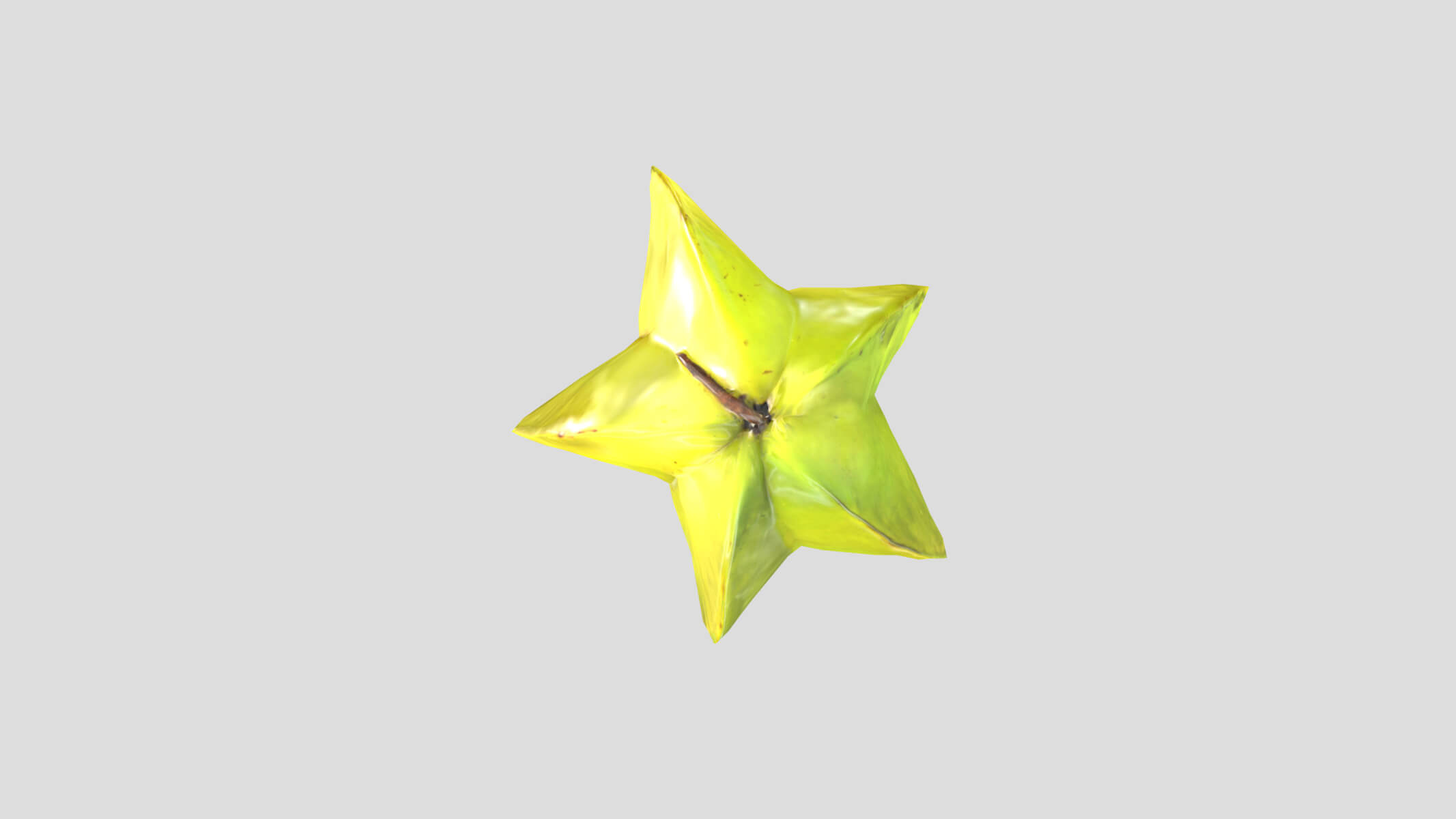 Star Fruit Low Poly - 3D Model by frezzy