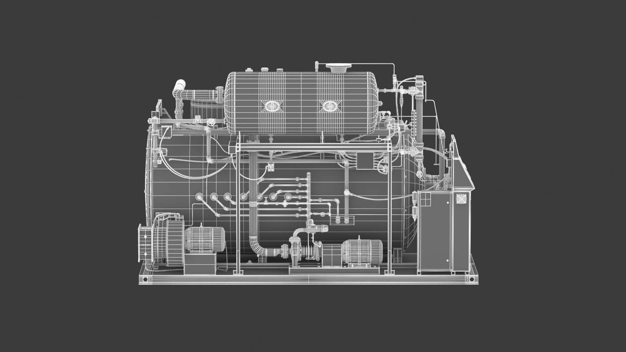 Steam Boiler - 3D Model by frezzy