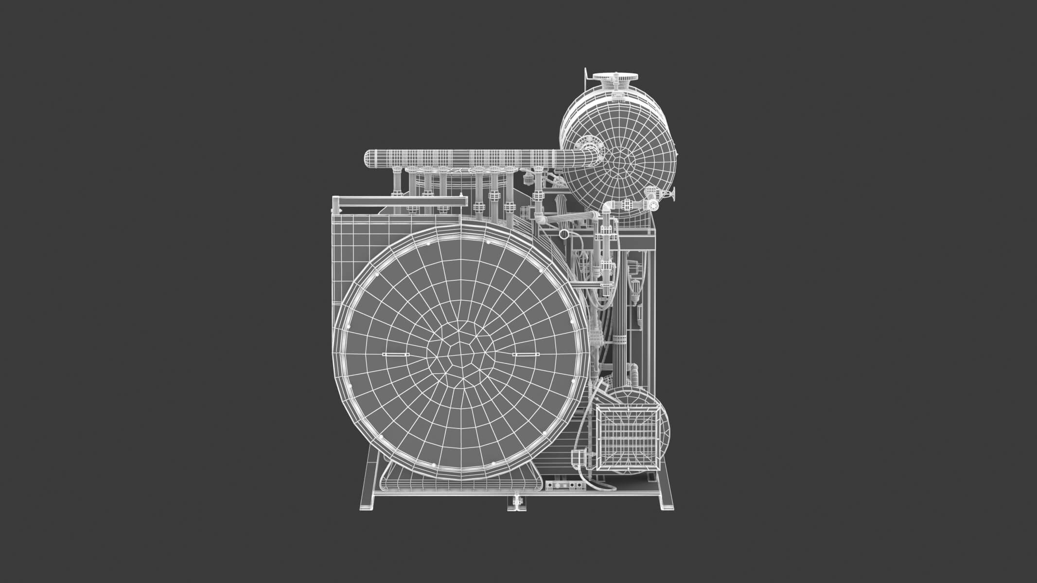 Steam Boiler - 3D Model by frezzy