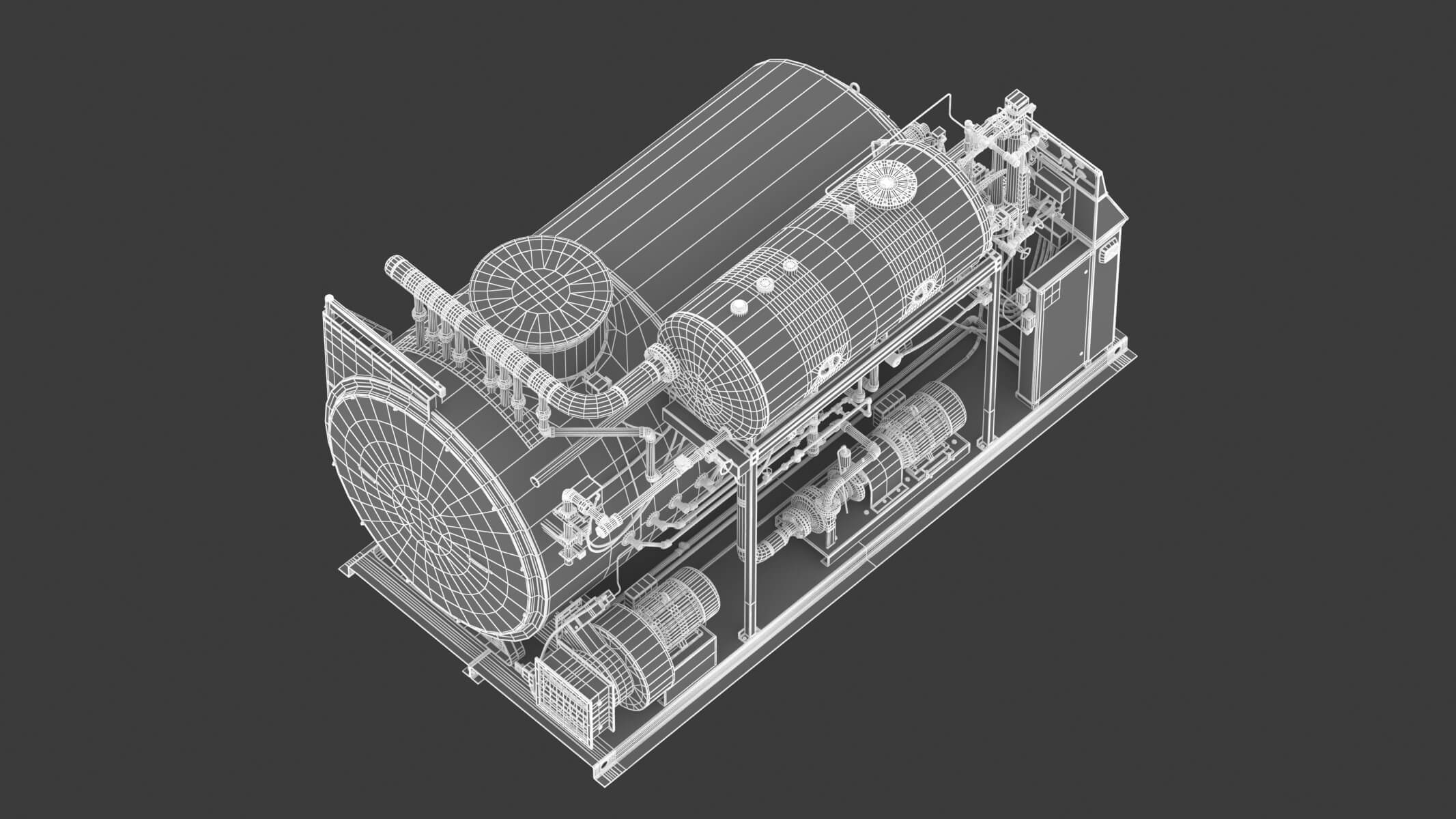 Steam Boiler - 3D Model by frezzy