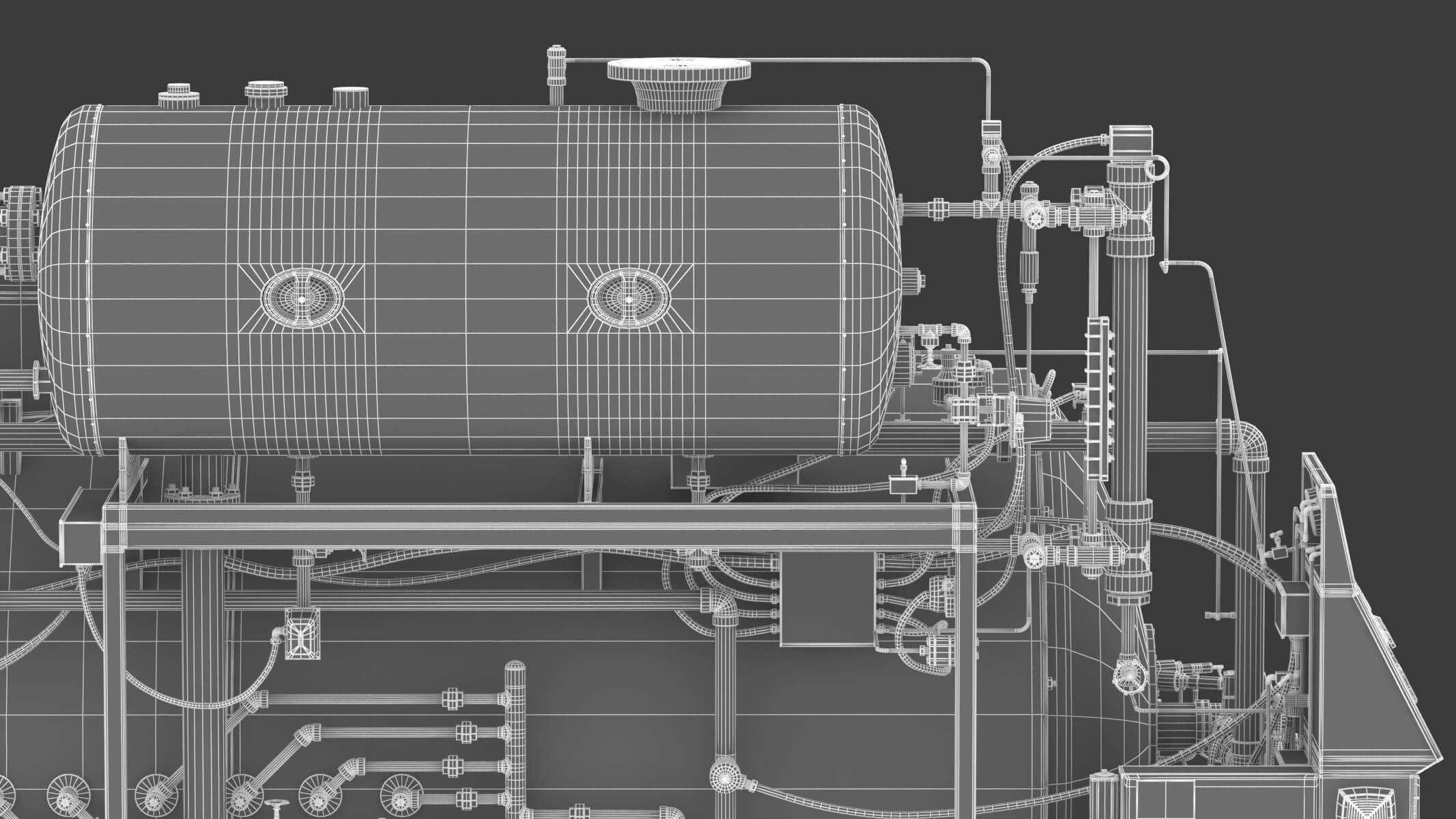 Steam Boiler - 3D Model by frezzy