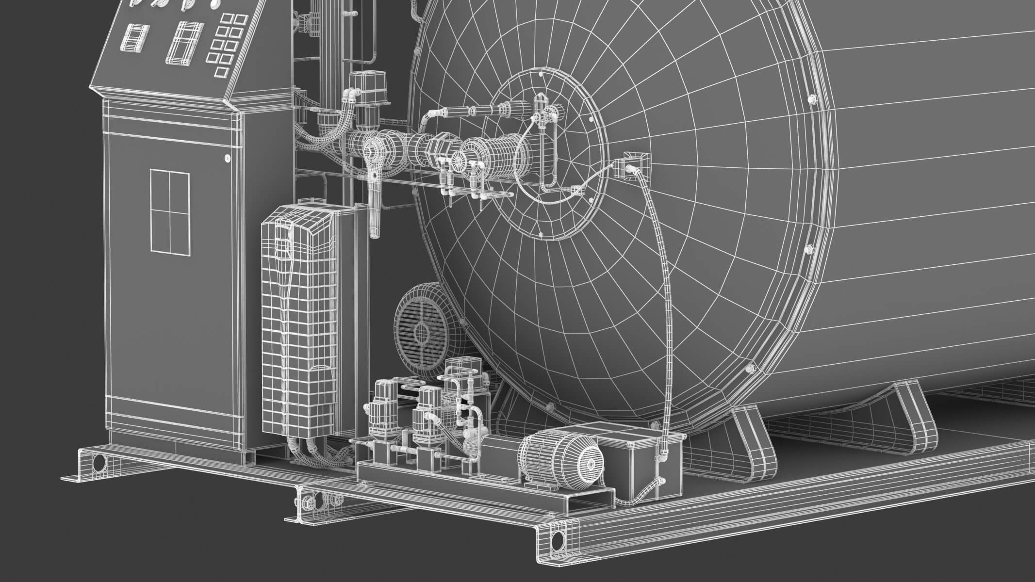 Steam Boiler - 3D Model by frezzy