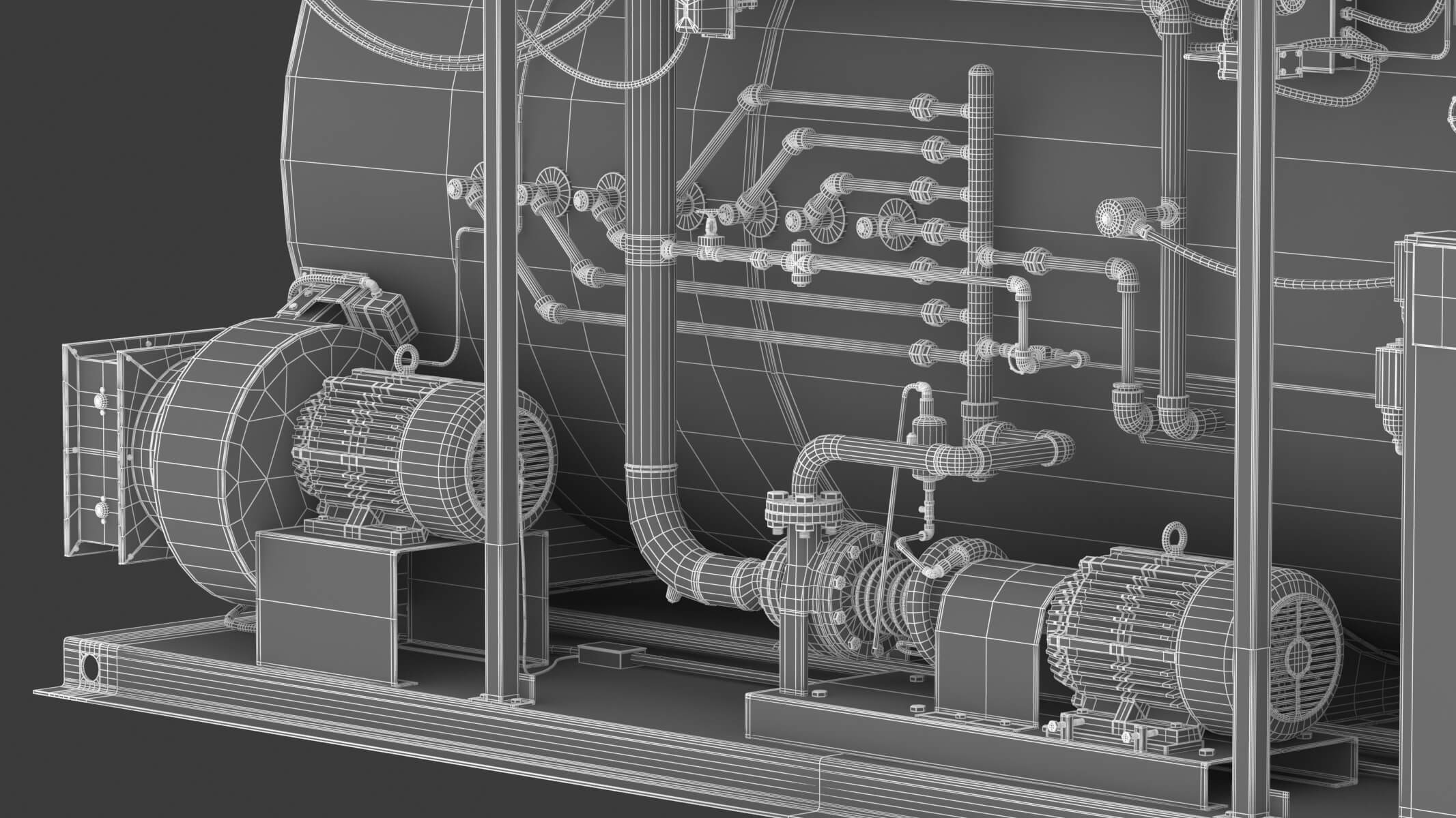 Steam Boiler - 3D Model by frezzy