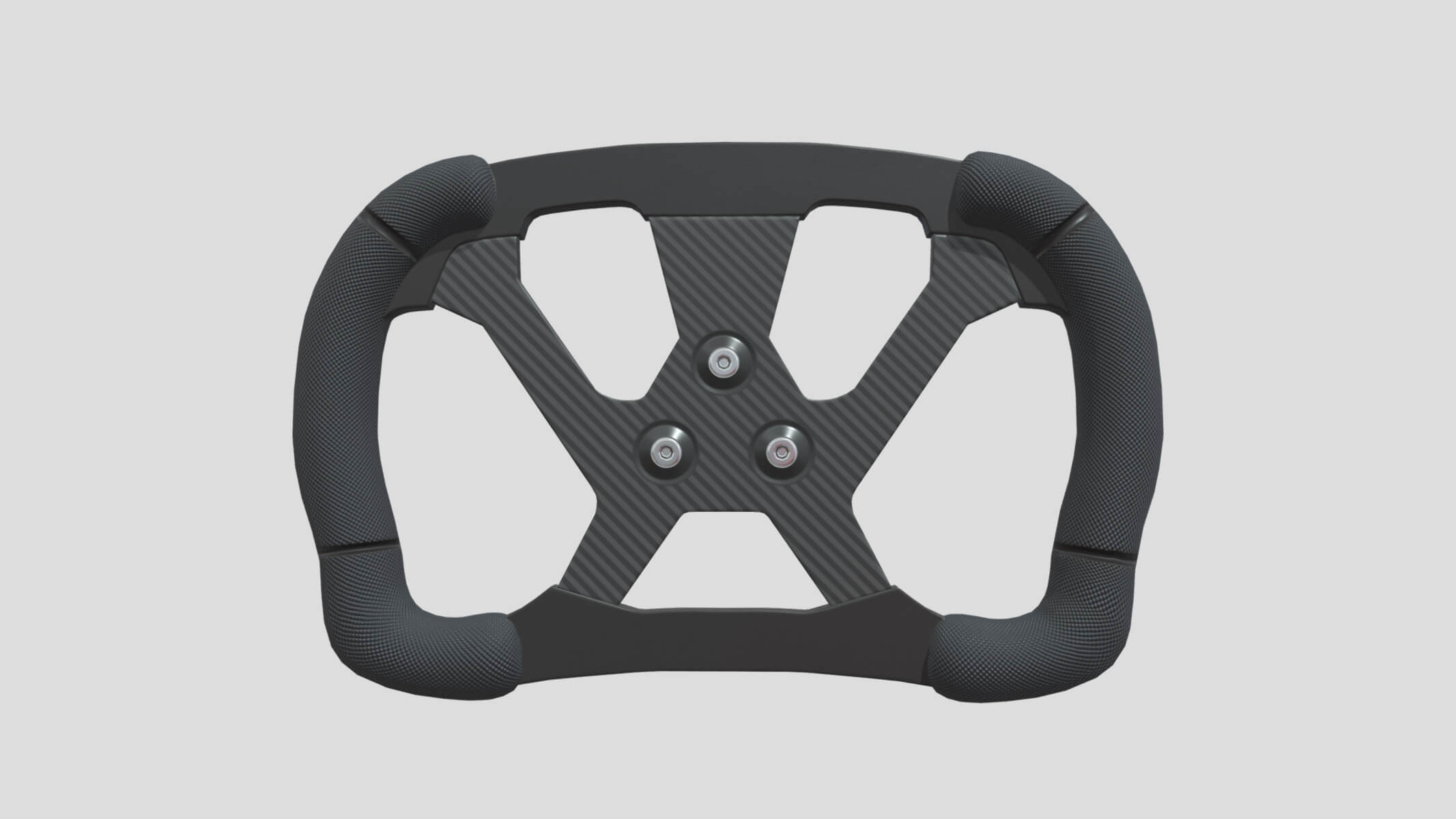 Steering Wheel F1 Low Poly - 3D Model by frezzy