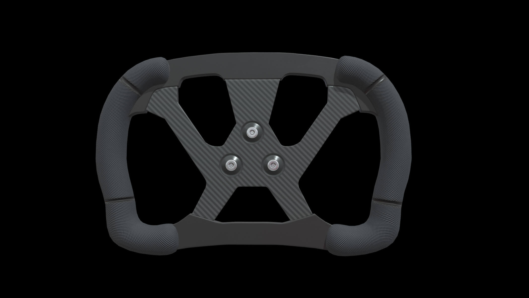 Steering Wheel F1 Low Poly - 3D Model by frezzy