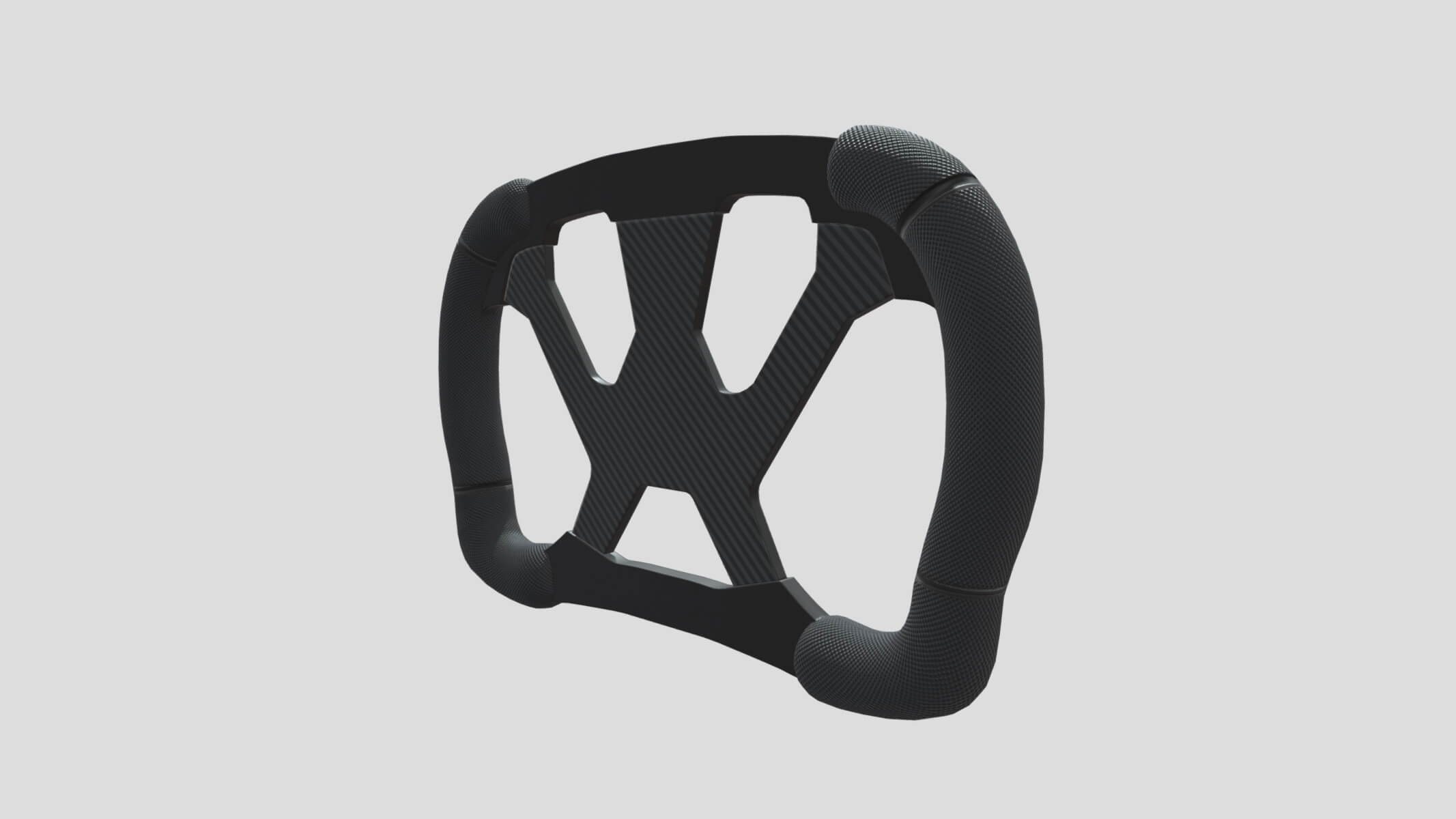 Steering Wheel F1 Low Poly - 3D Model by frezzy