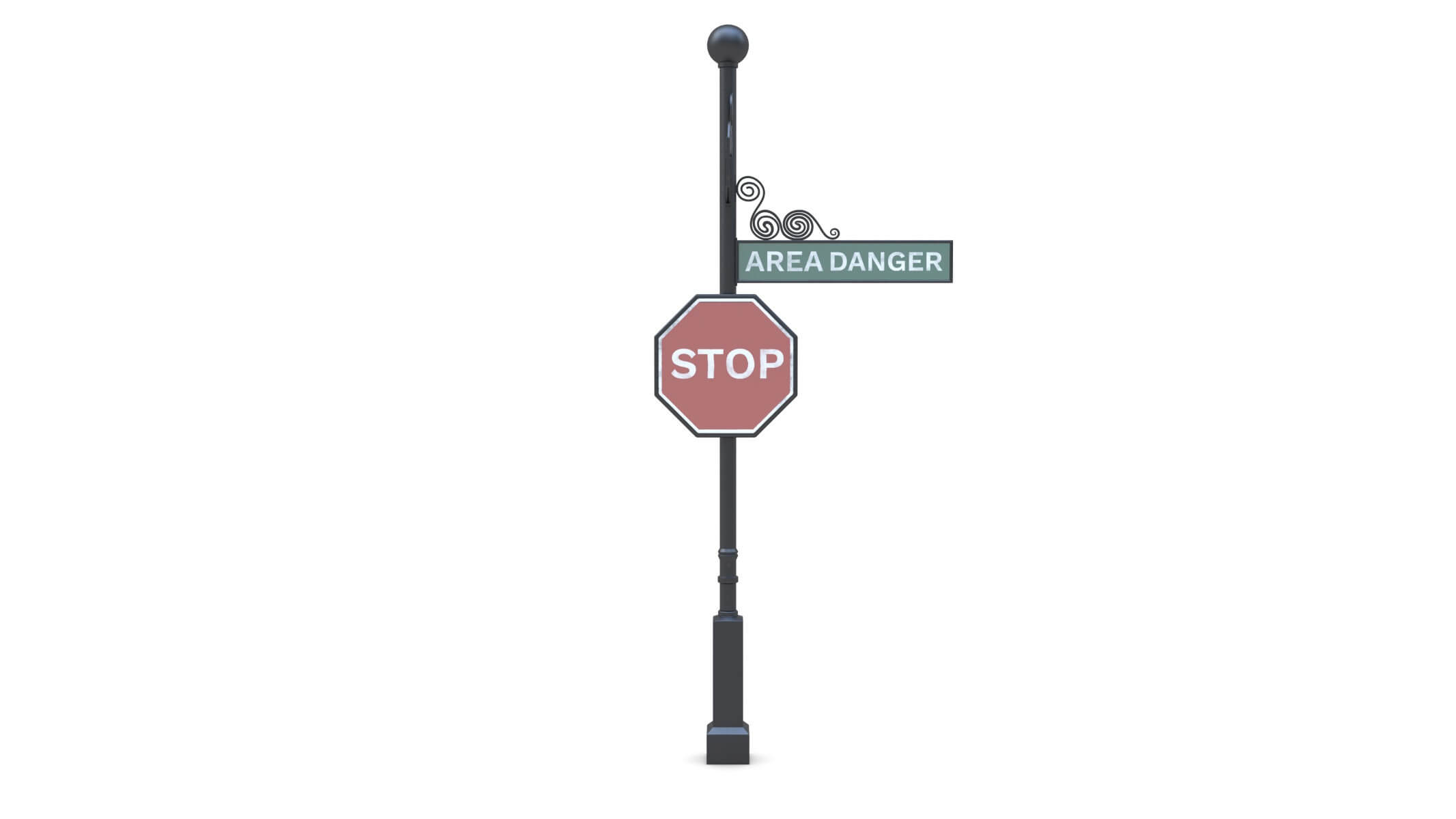 Street Sign 22 - 3D Model by frezzy