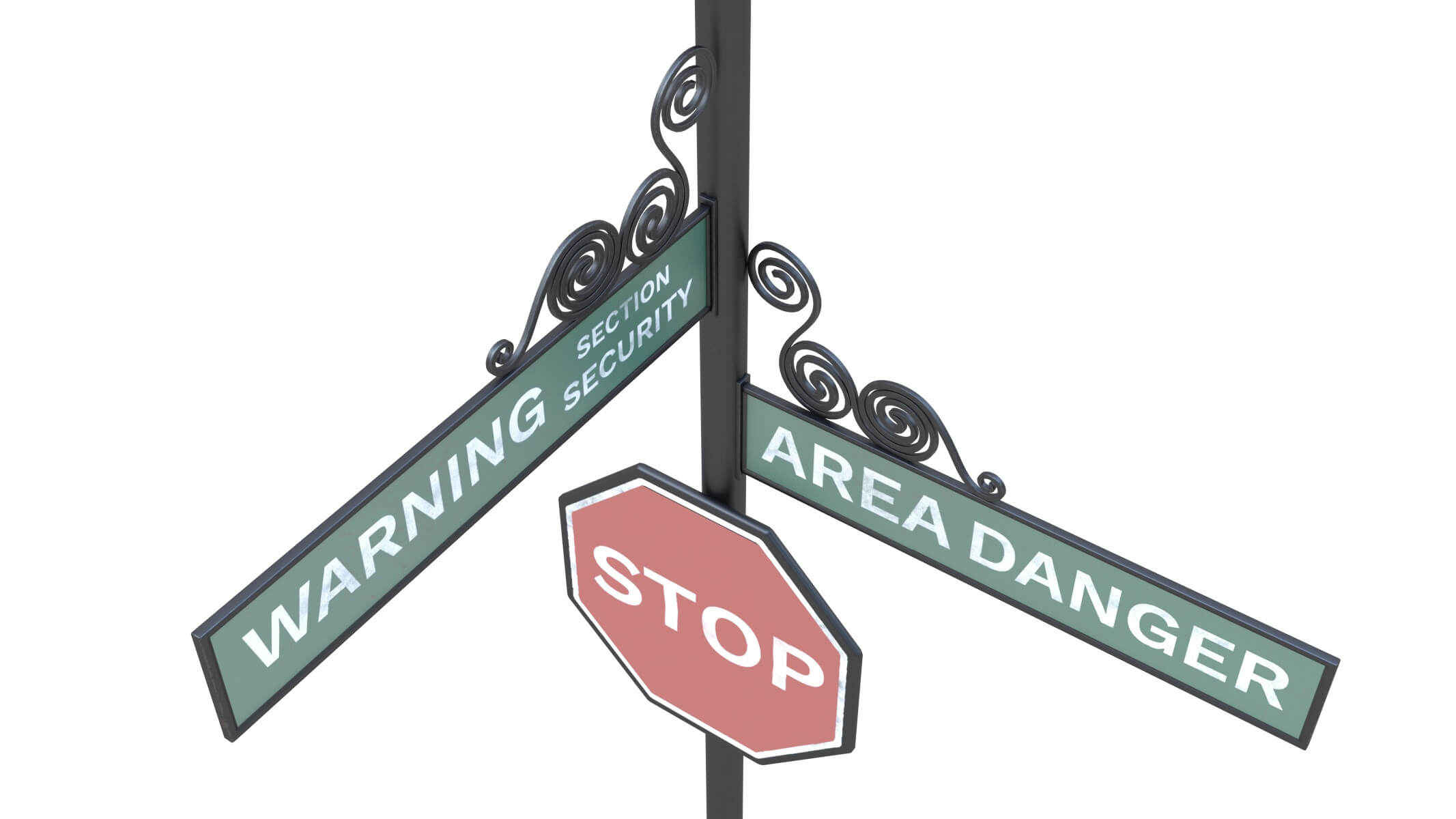 Street Sign 22 - 3D Model by frezzy