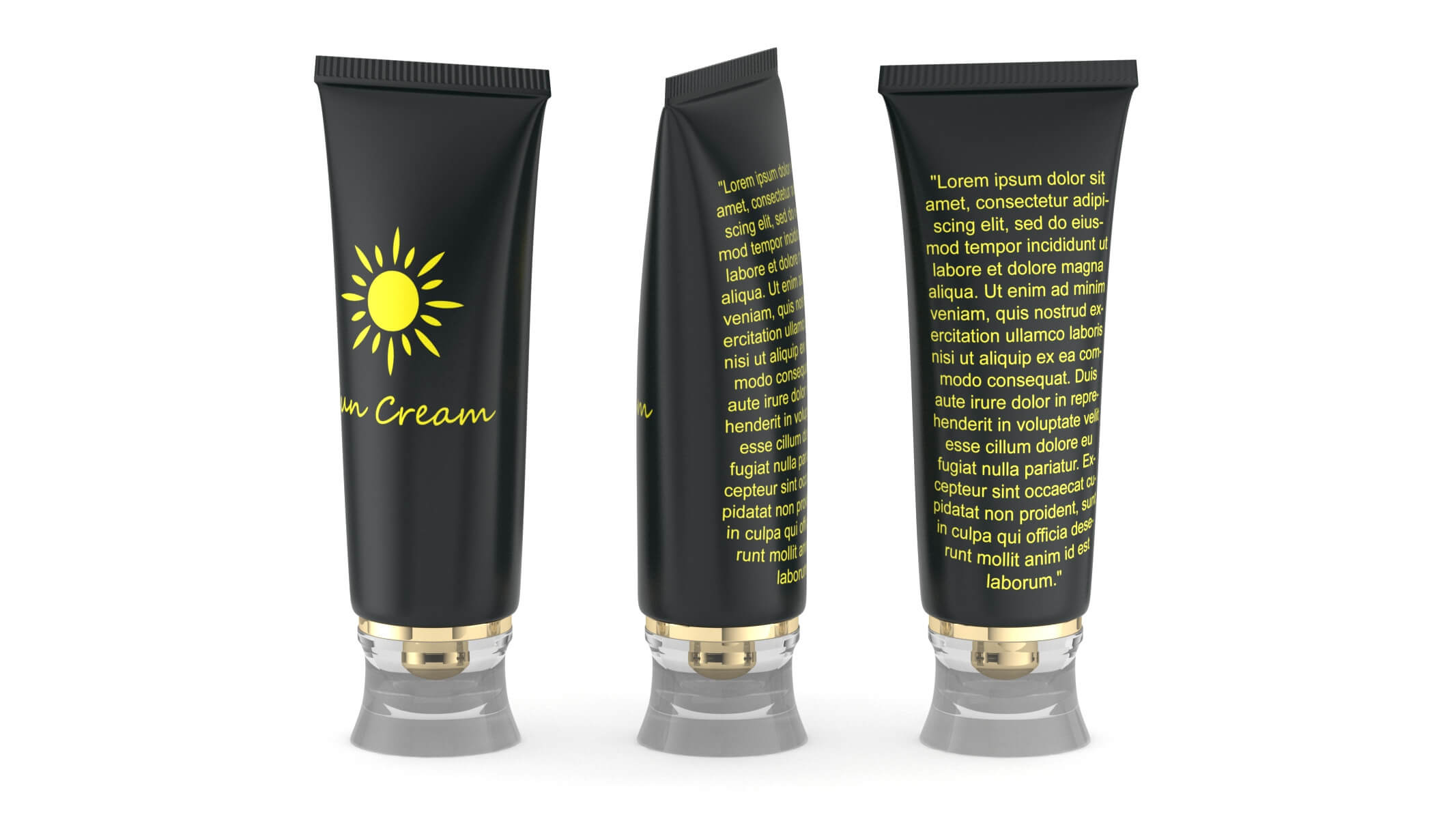 Sunscreen Lotion - 3D Model by frezzy