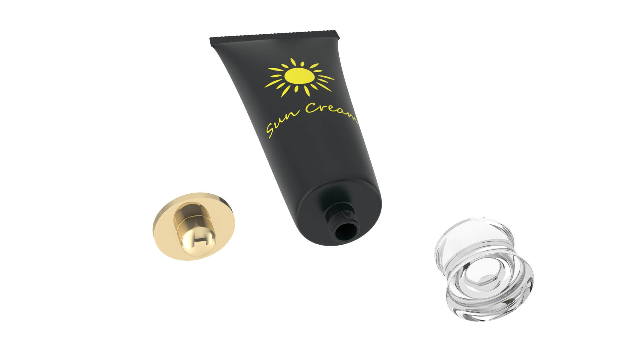 Sunscreen Lotion - 3D Model by frezzy