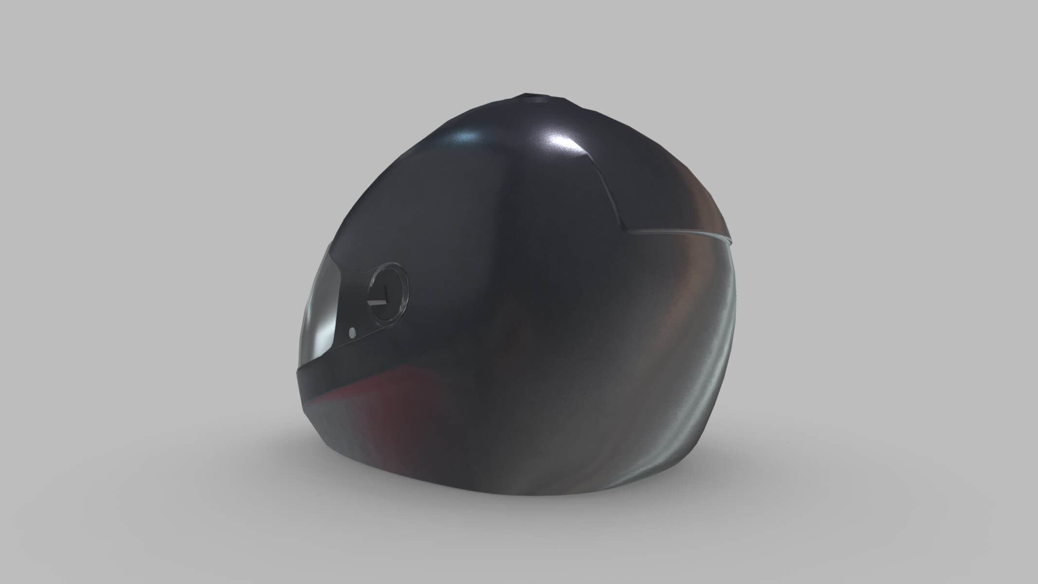 Superbike Helmet Low Poly - 3D Model by frezzy