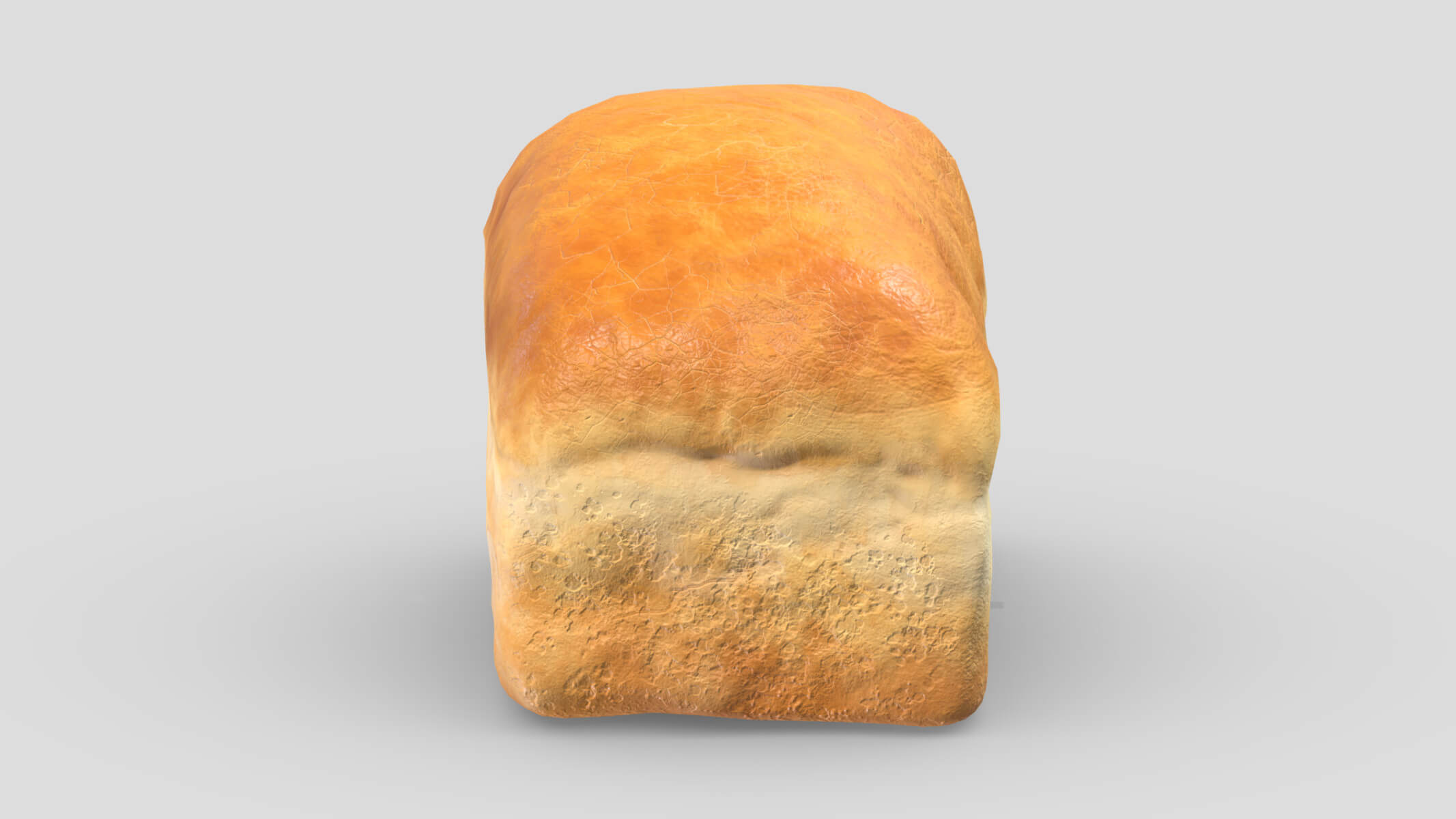 Supermarket Bread 01 Low Poly - 3D Model by frezzy