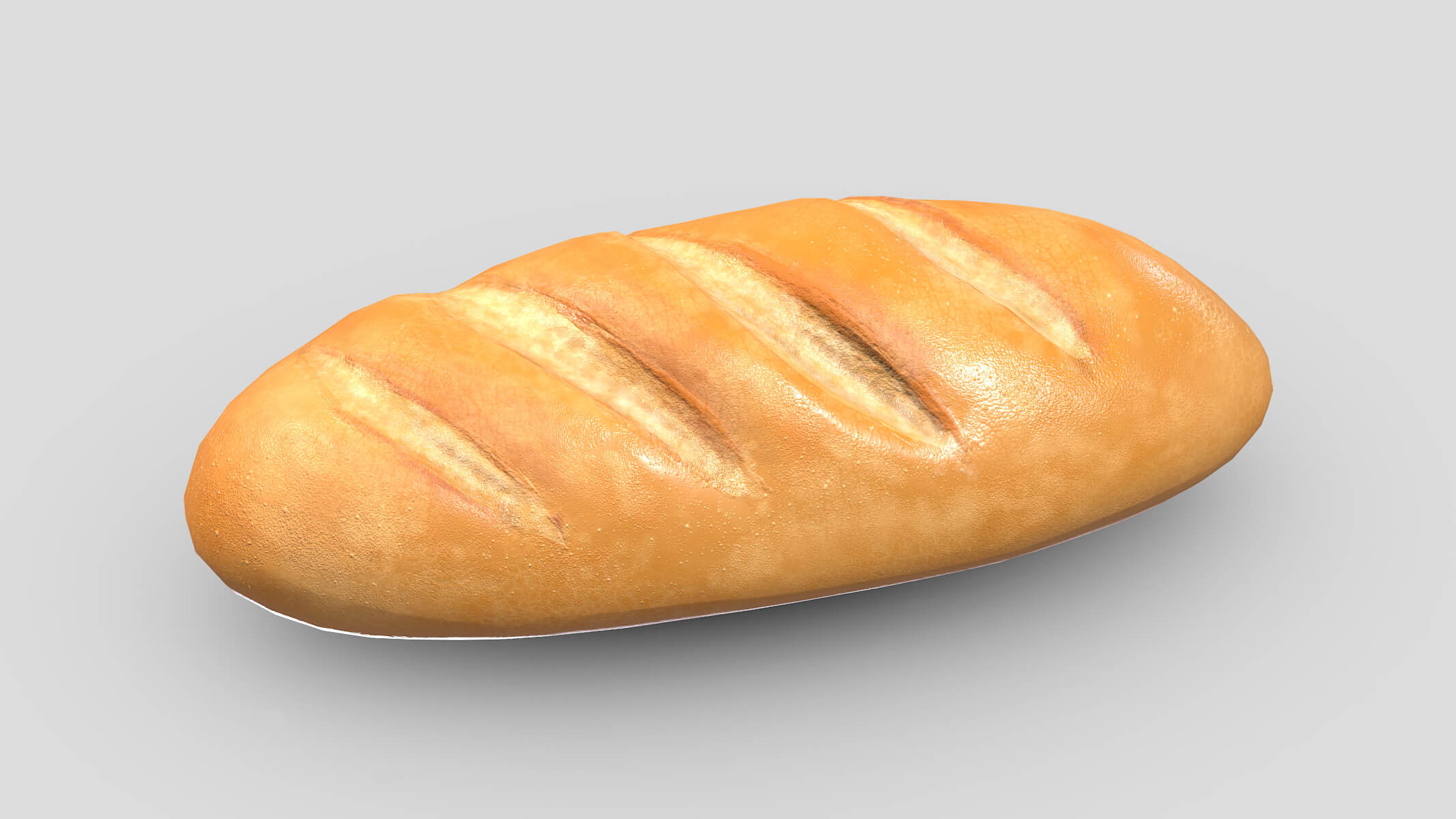Bread 3d Model