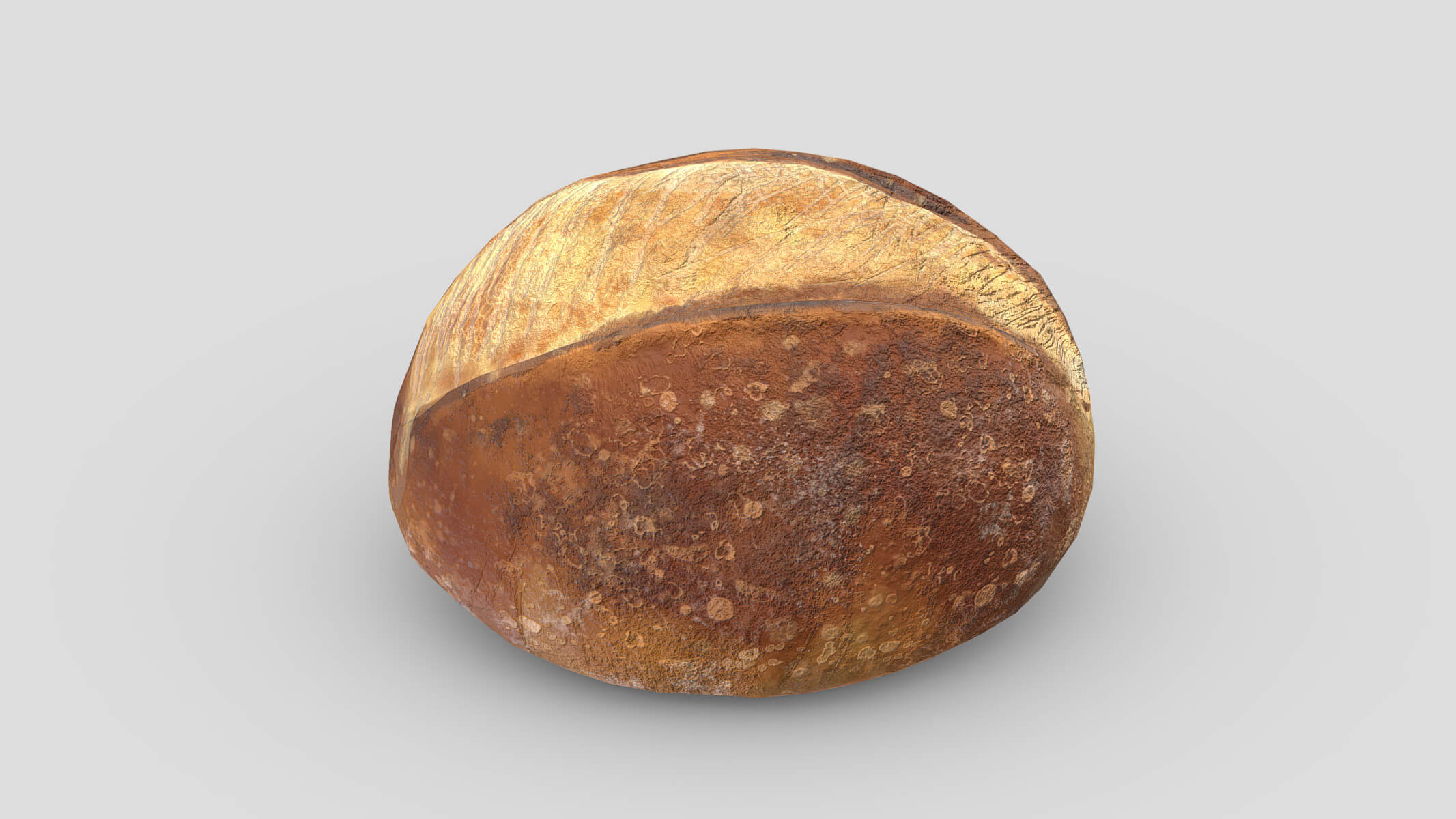 Supermarket Bread 03 Low Poly - 3D Model by frezzy