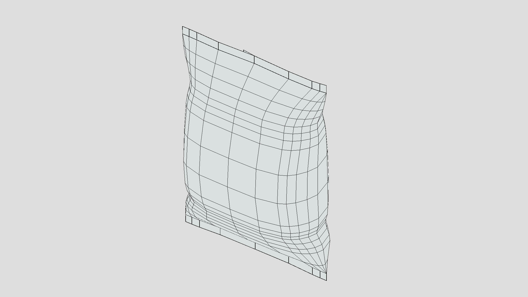 Supermarket Chips 01 Low Poly - 3D Model by frezzy