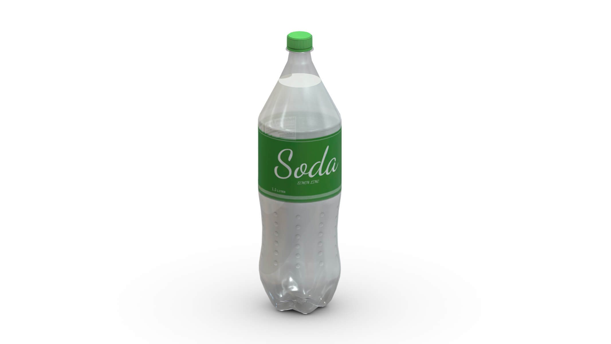 Supermarket Soda Drink Bottle 03 - 3D Model by frezzy