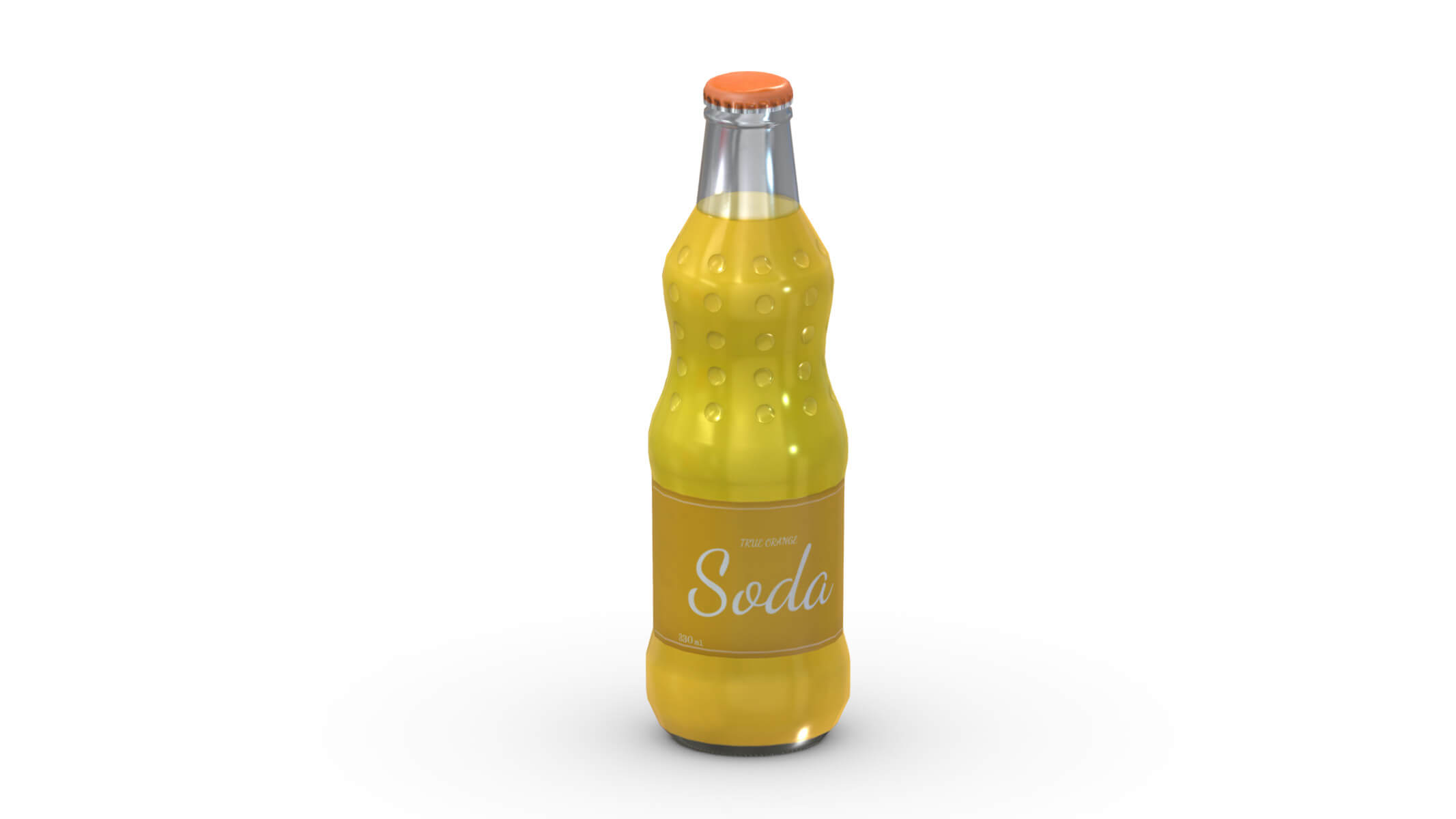 Supermarket Soda Drink Bottle 05 - 3D Model by frezzy