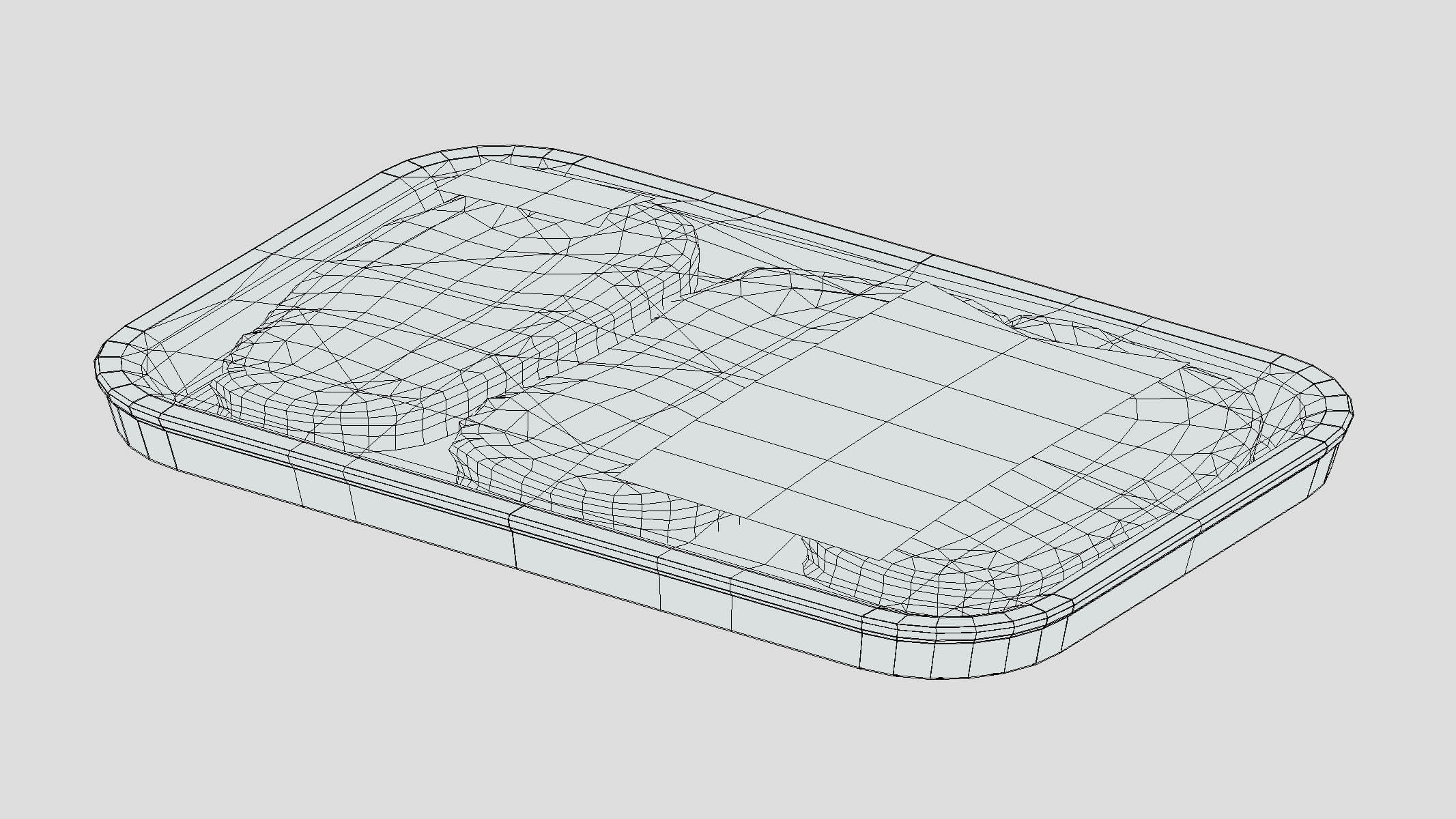 Suppermarket Packaged Meat 2 Low Poly - 3D Model by frezzy