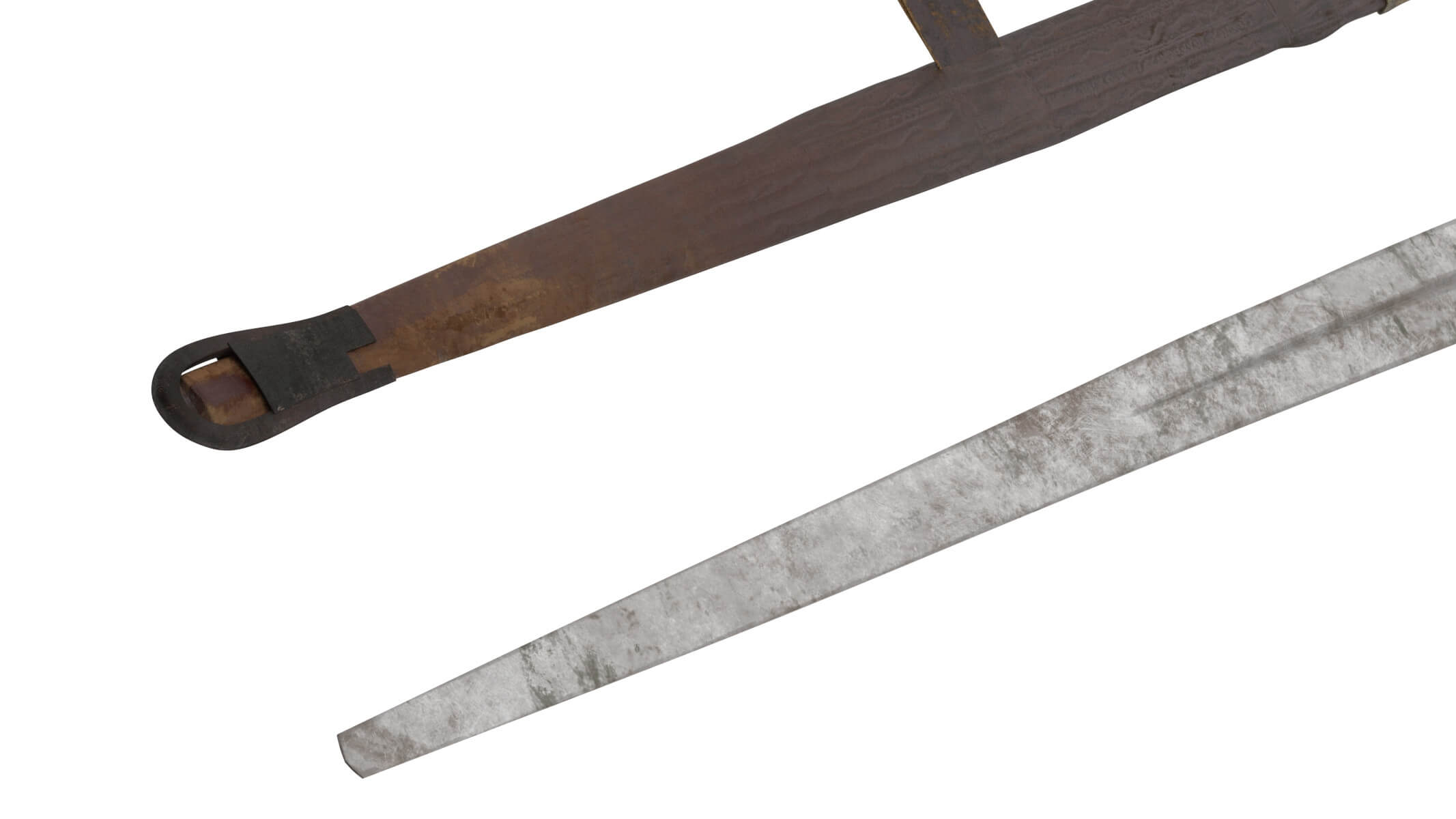 Takouba Sword - 3D Model by frezzy