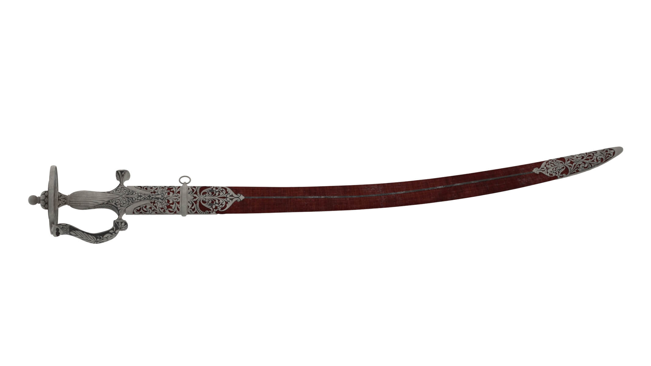 Talwar Sword - 3D Model by frezzy