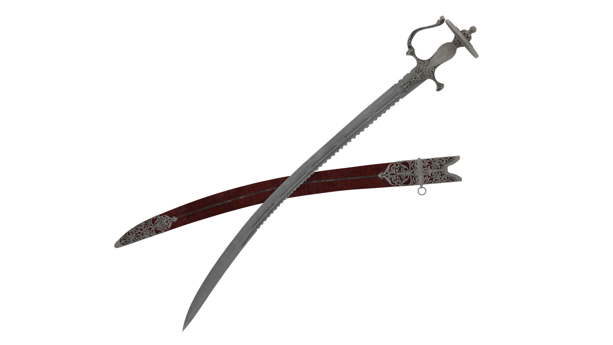 Talwar Sword - 3D Model by frezzy