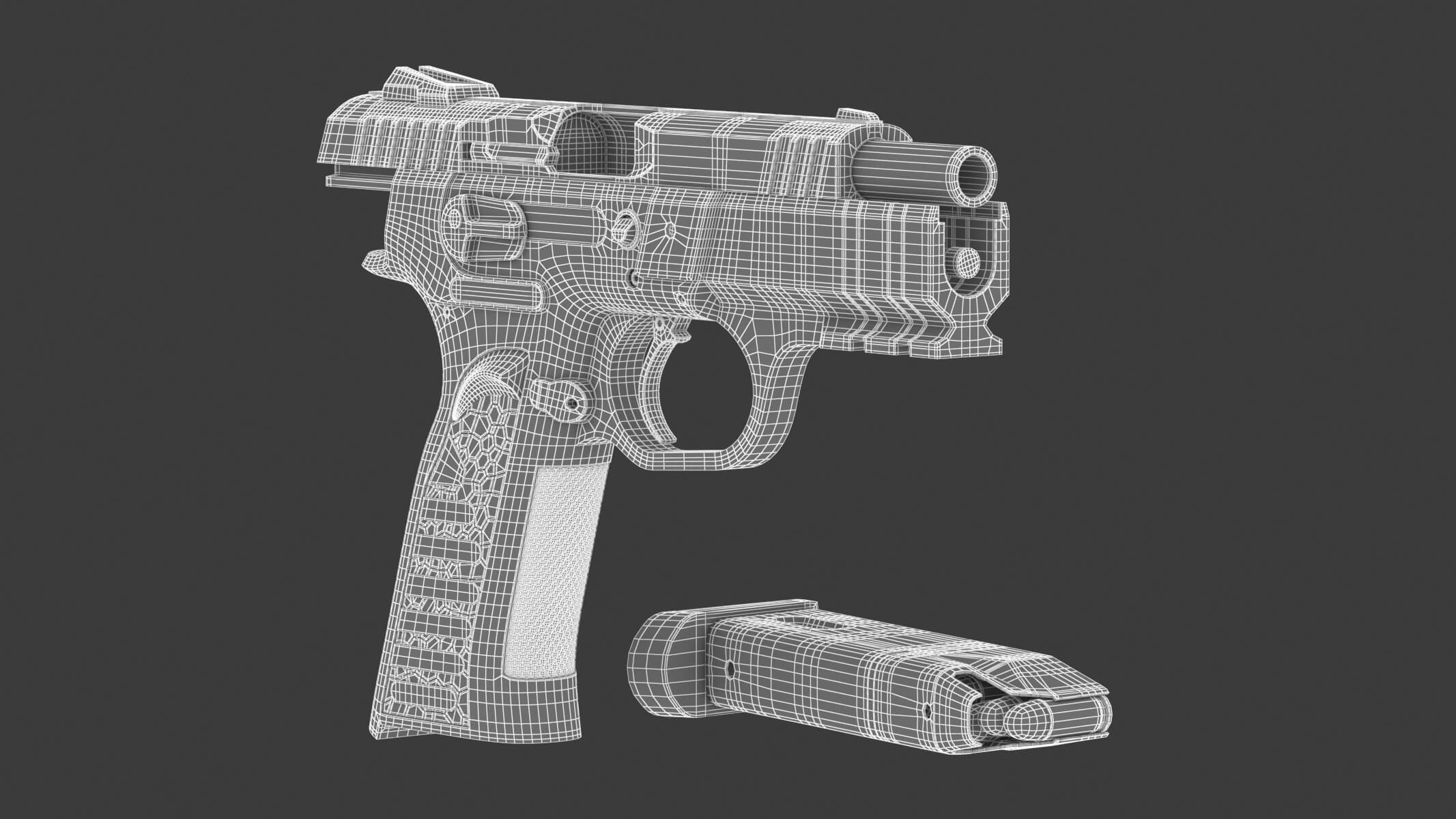 Tanfoglio Force - 3D Model by frezzy
