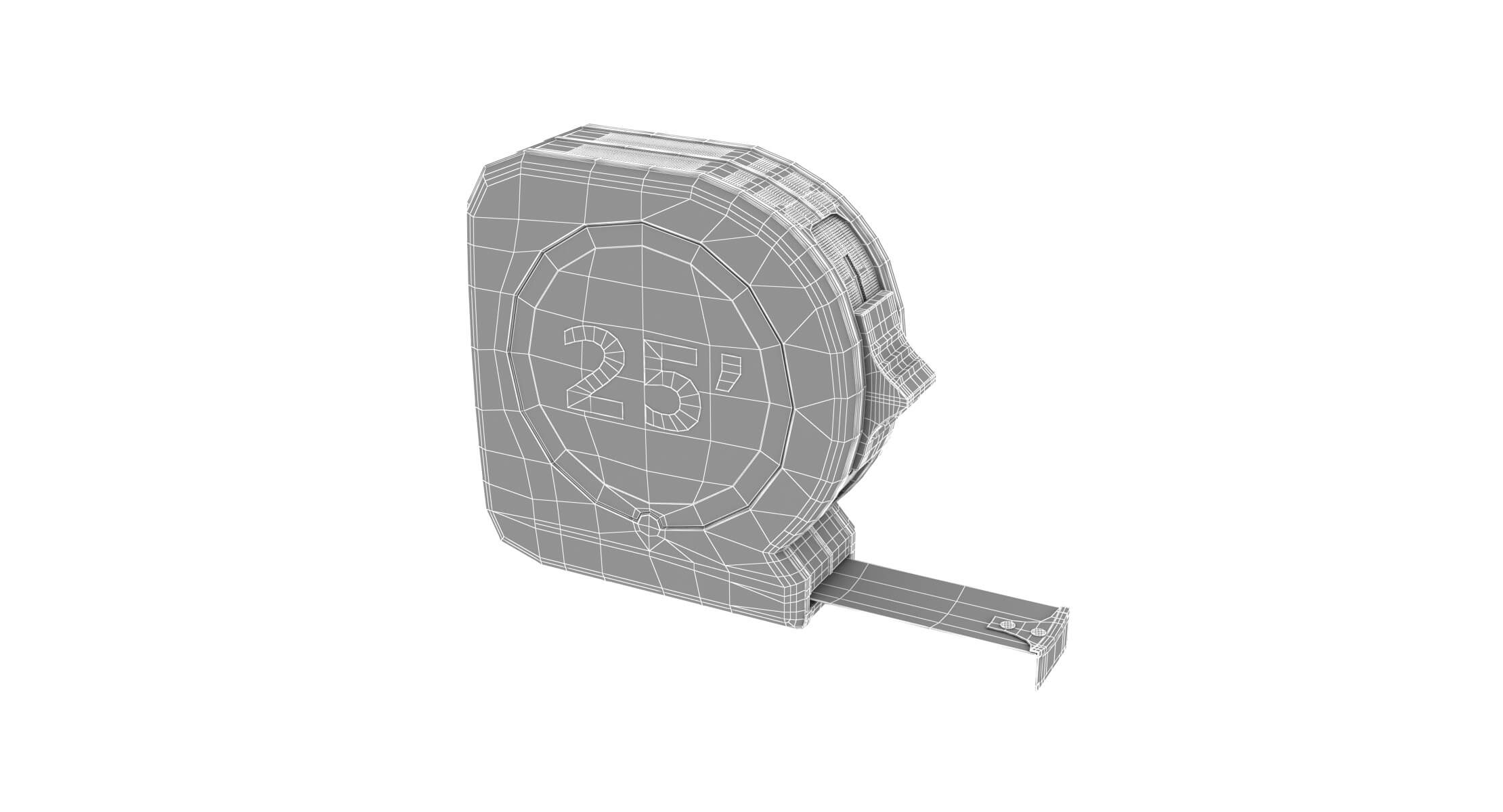 Tape Measure Tools - 3D Model by frezzy