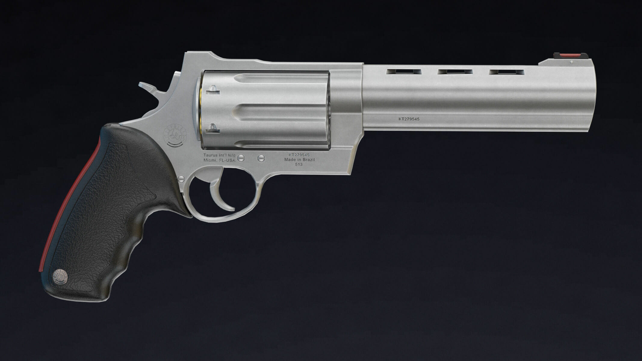 Taurus Judge Low Poly - 3D Model by frezzy