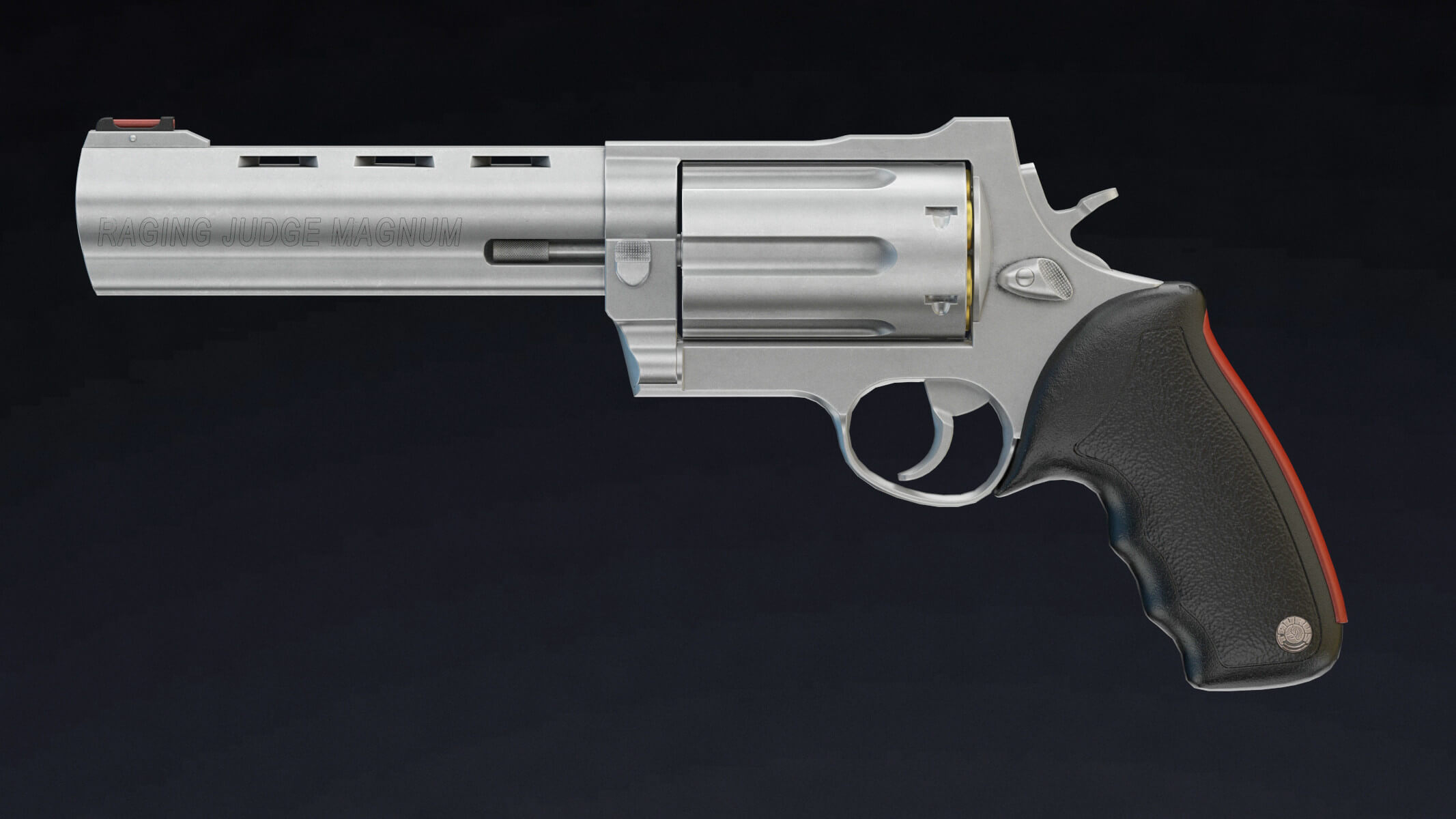 Taurus Judge Low Poly - 3D Model by frezzy