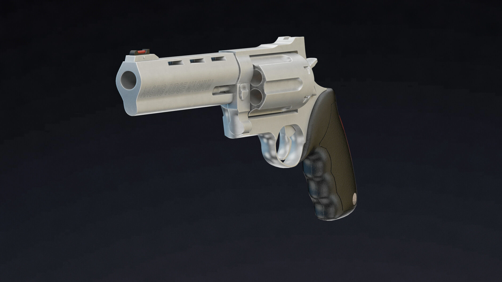 Taurus Judge Low Poly - 3D Model by frezzy
