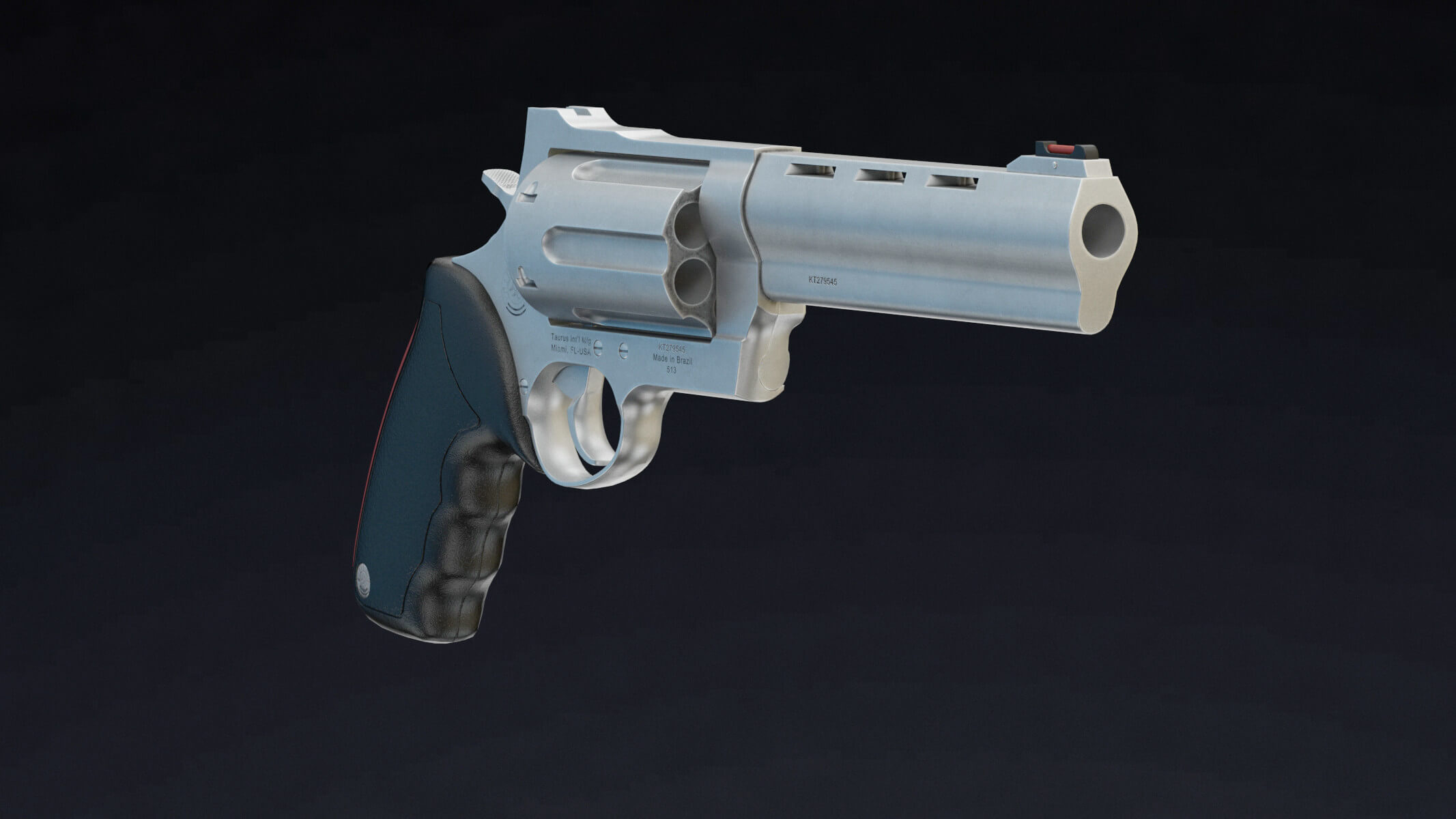 Taurus Judge Low Poly - 3D Model by frezzy