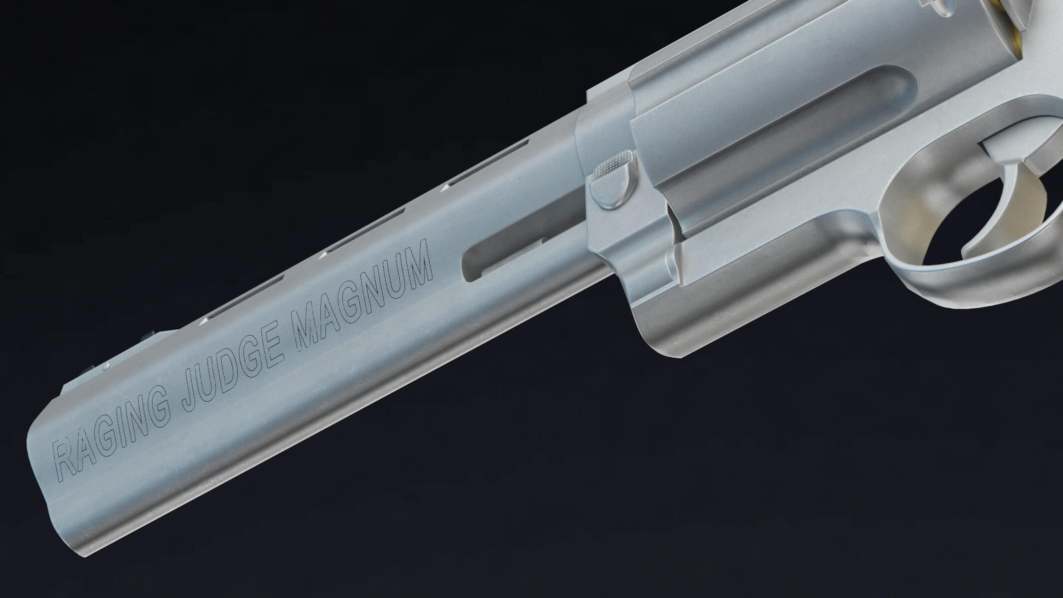 Taurus Judge Low Poly - 3D Model by frezzy