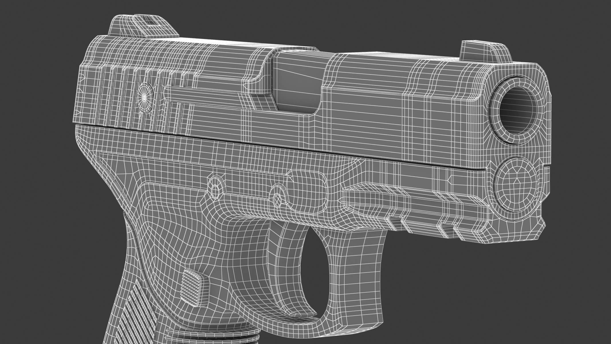Taurus PT 247 - 3D Model by frezzy