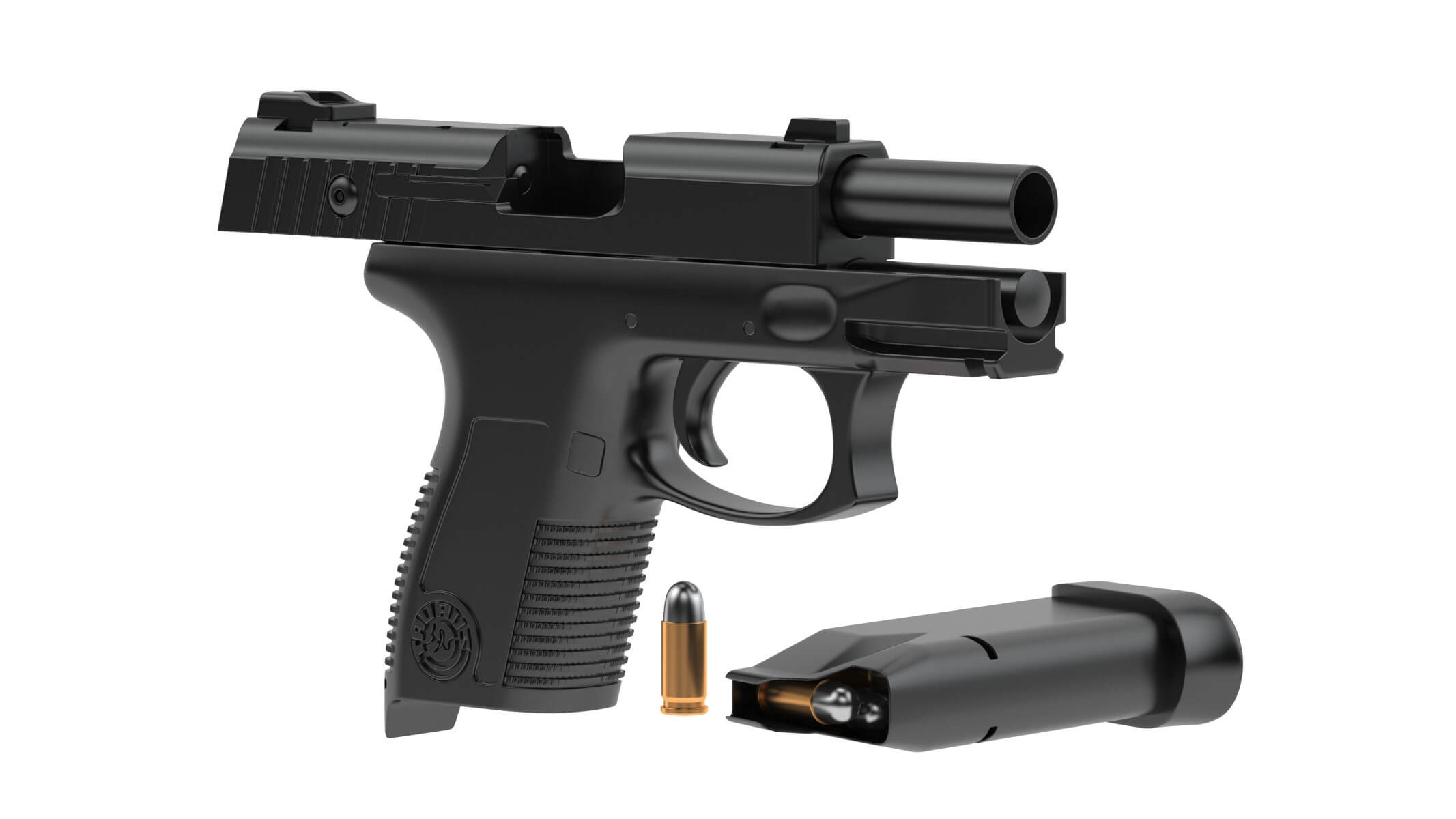 Taurus PT145 - 3D Model by frezzy