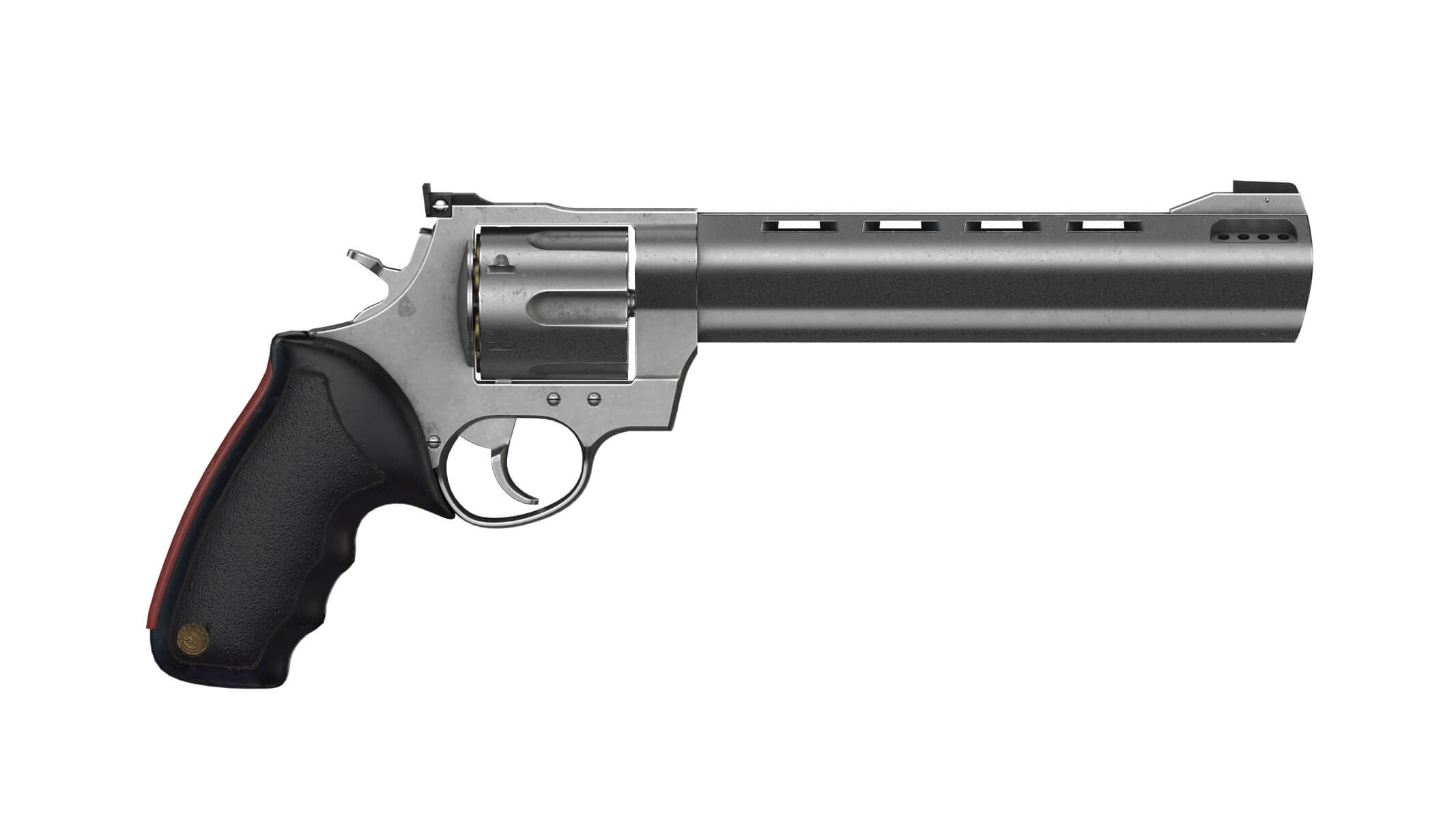 Taurus Raging Bull Low Poly - 3D Model by frezzy