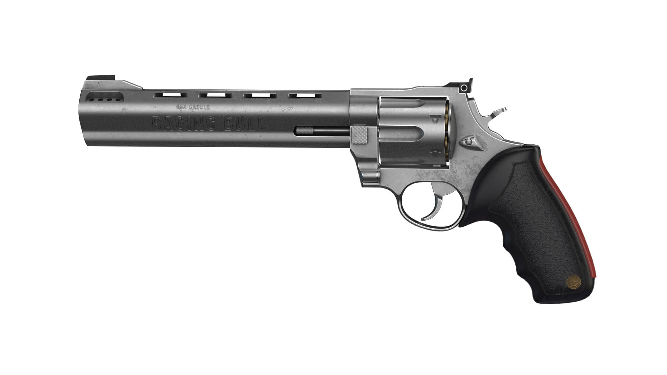 Taurus Raging Bull Low Poly - 3D Model by frezzy