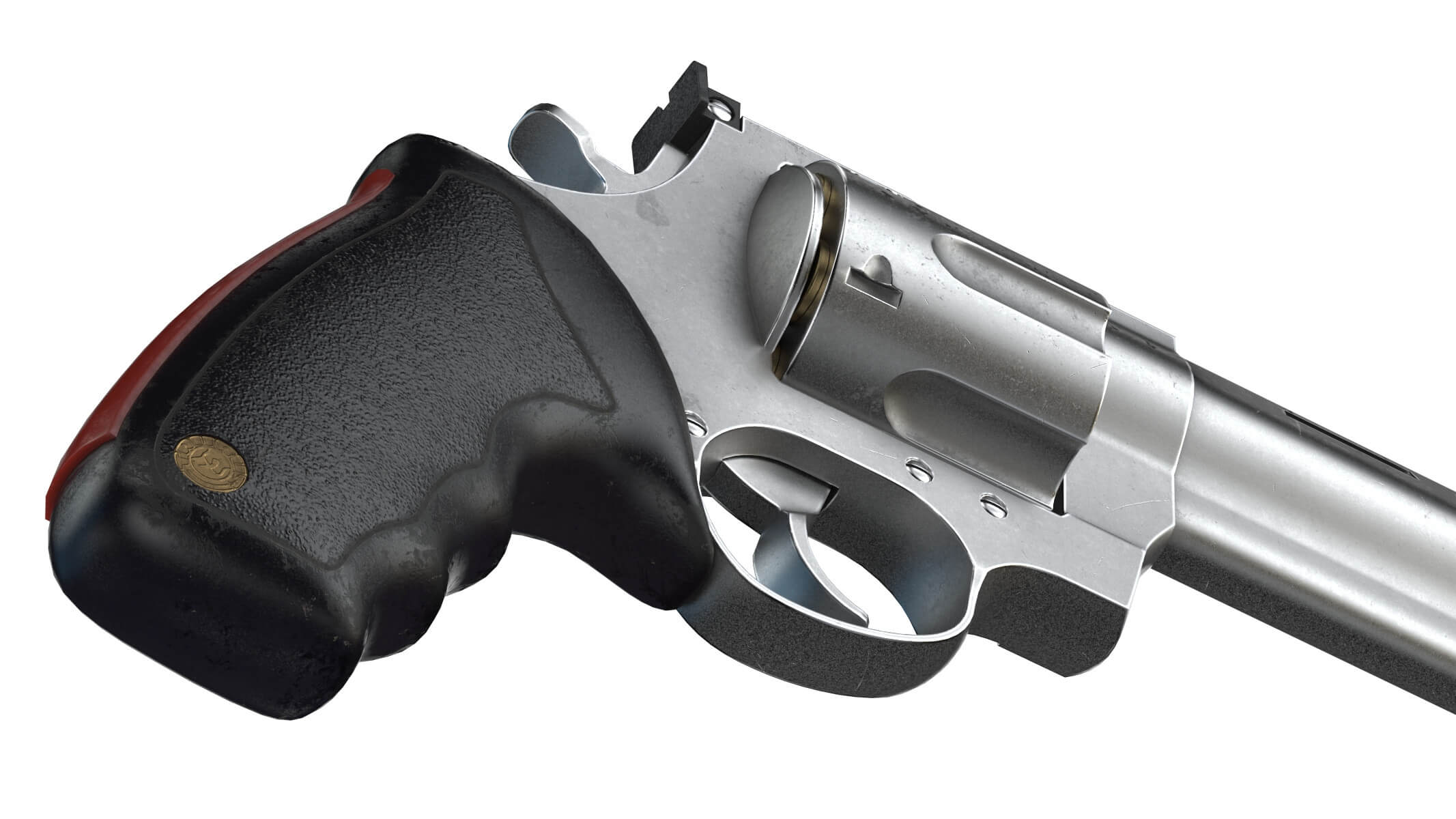 Taurus Raging Bull Low Poly - 3D Model by frezzy