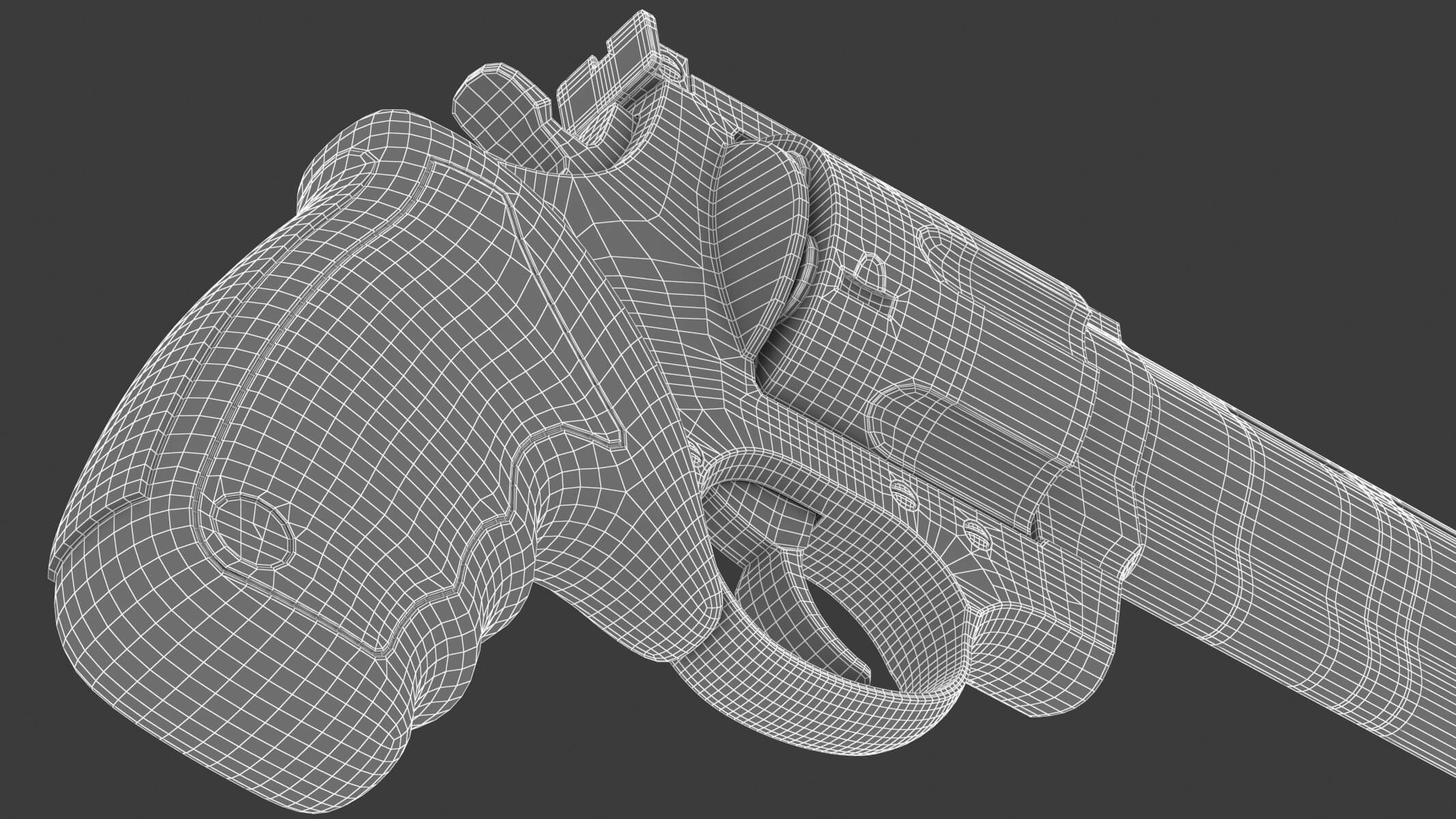 Taurus Raging Bull - 3D Model by frezzy