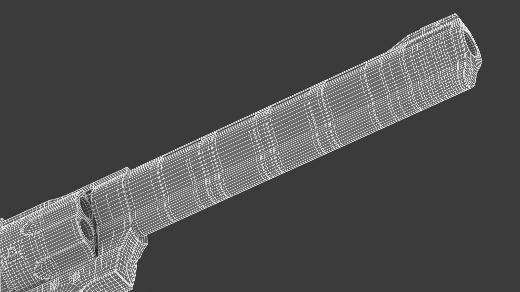 Taurus Raging Bull - 3D Model by frezzy